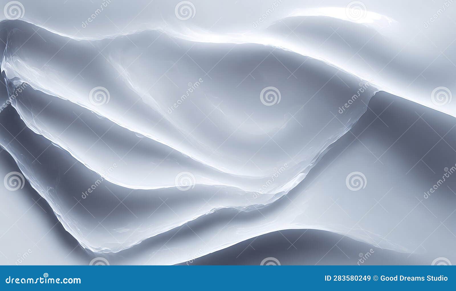 Abstract Luxury White Wavy Wallpaper. Design a Colourful Wave ...