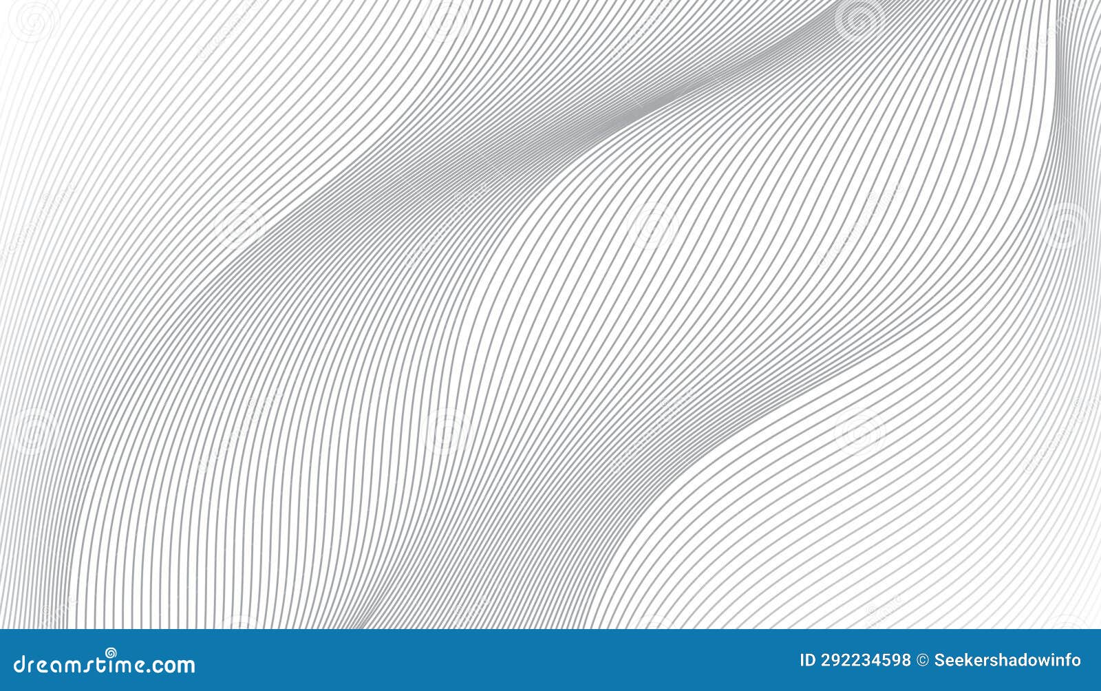 Abstract White Wave Line Pattern Background. Vector Illustration Stock ...