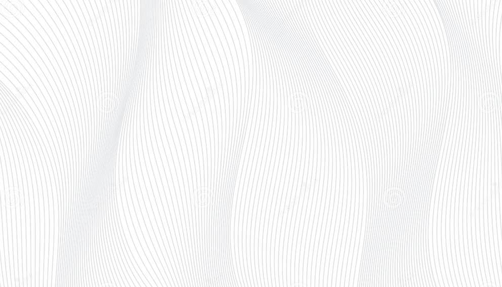 Abstract White Wave Line Pattern Background. Vector Illustration Stock ...