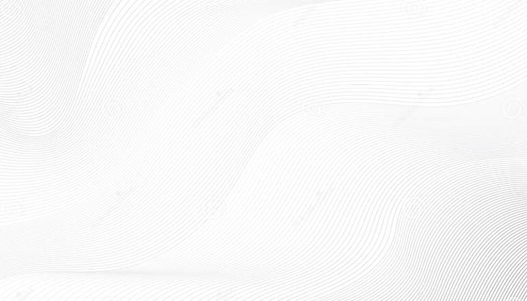 Abstract White Wave Line Pattern Background. Vector Illustration ...