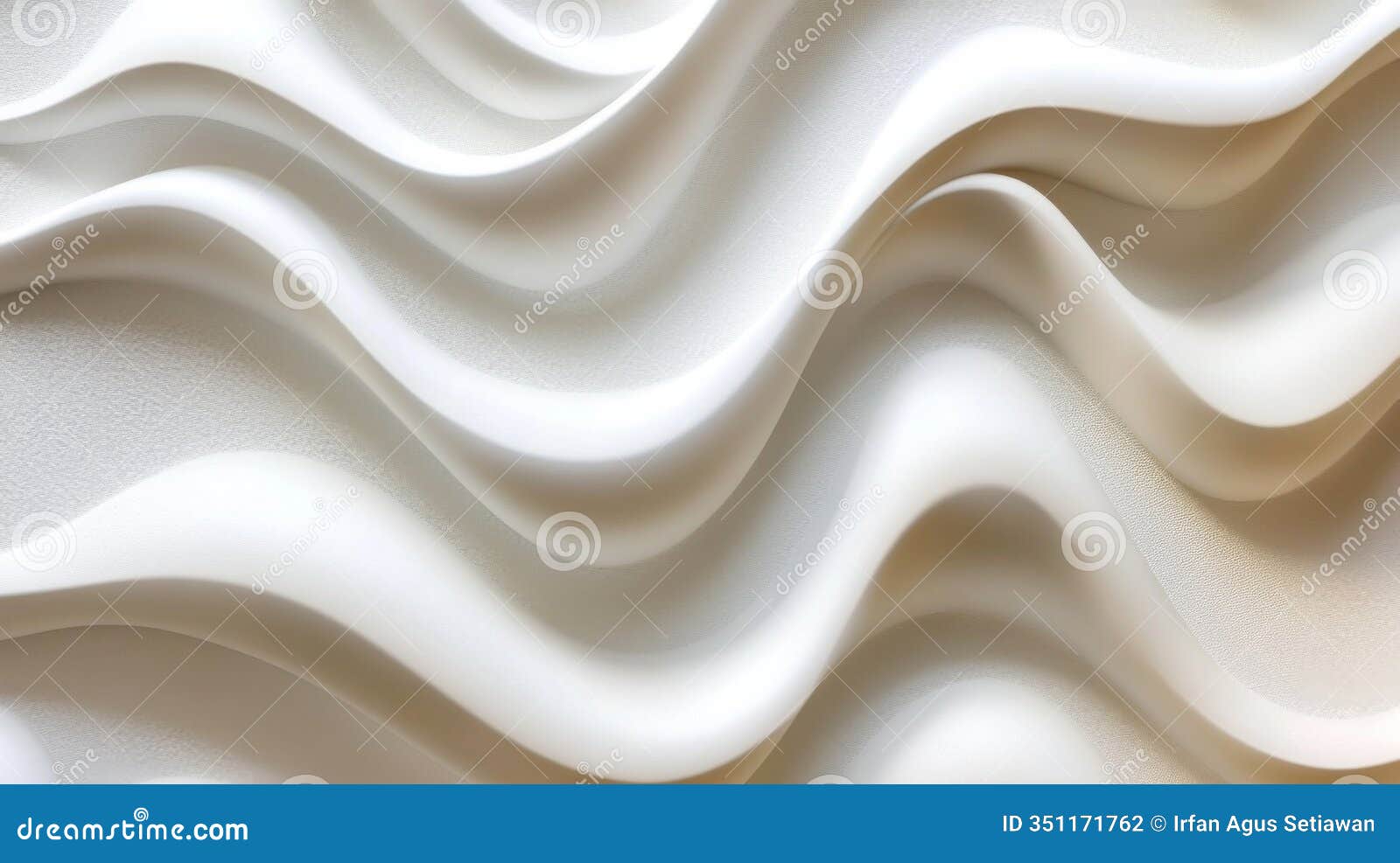 Abstract White Wave Pattern Background Design Stock Illustration ...