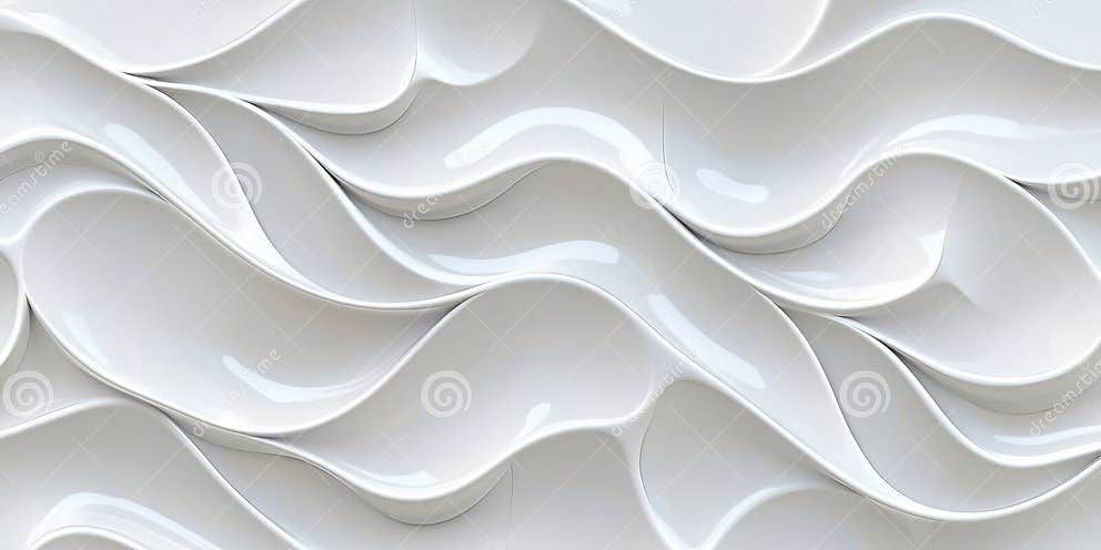 Abstract White Wave Pattern Background Texture High Quality Image Stock ...