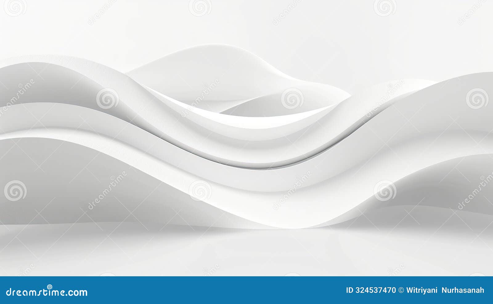Abstract White Wave Pattern Stock Illustration - Illustration of curve ...