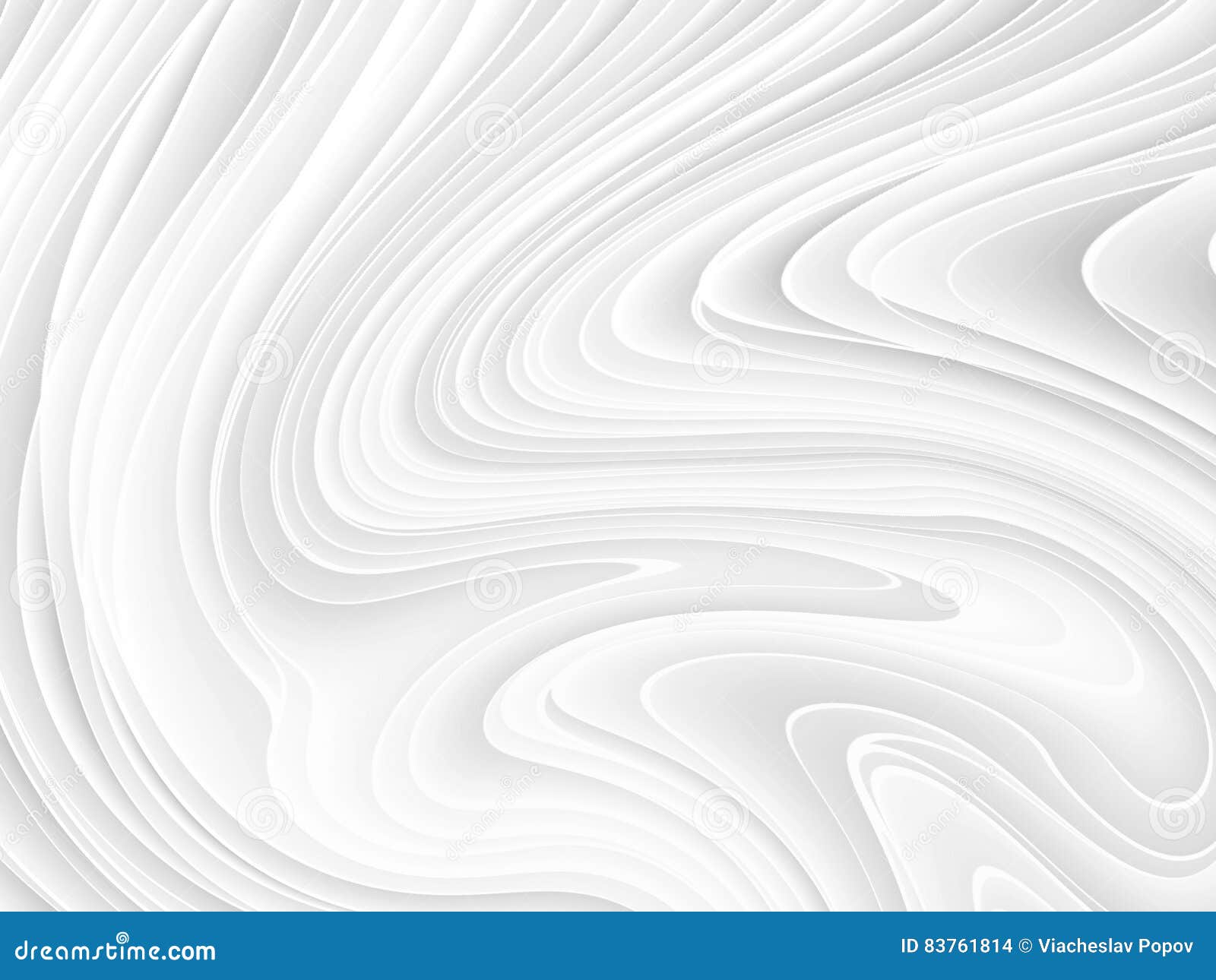 Abstract White Wave Pattern Stock Illustration - Illustration of ...