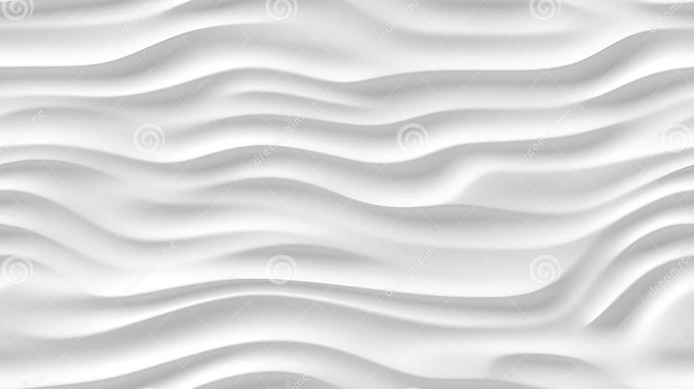 Abstract White Wave Pattern: a Seamless Texture of Soft Undulations and ...
