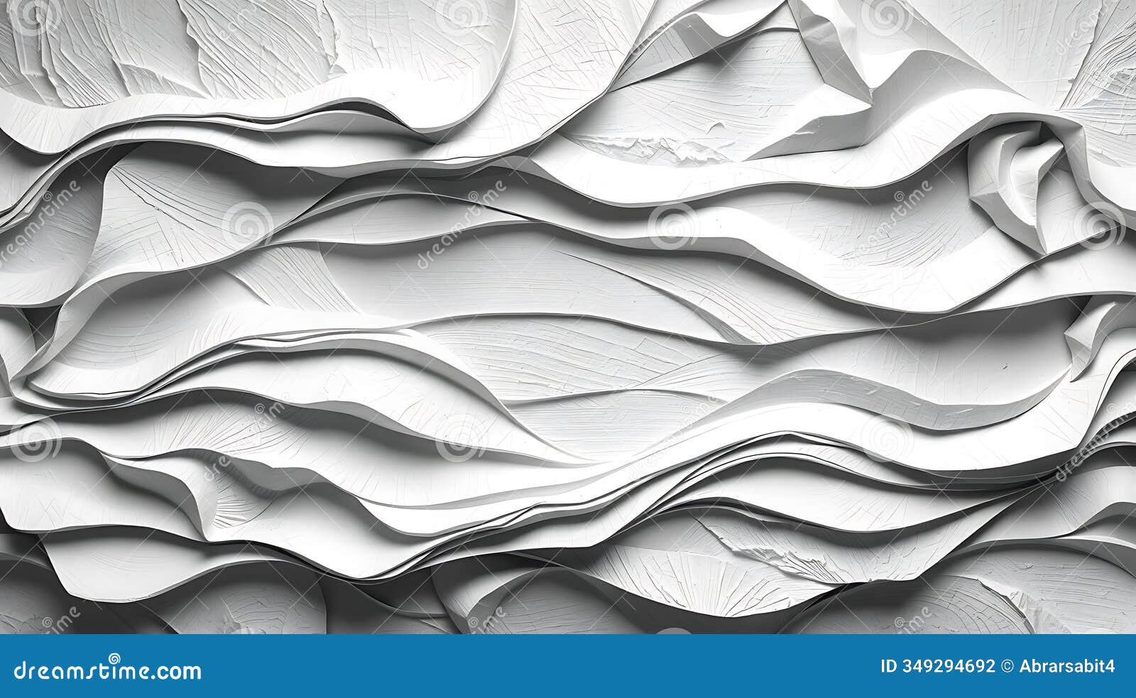 Abstract White Wave Texture, Stock Illustration - Illustration of ...
