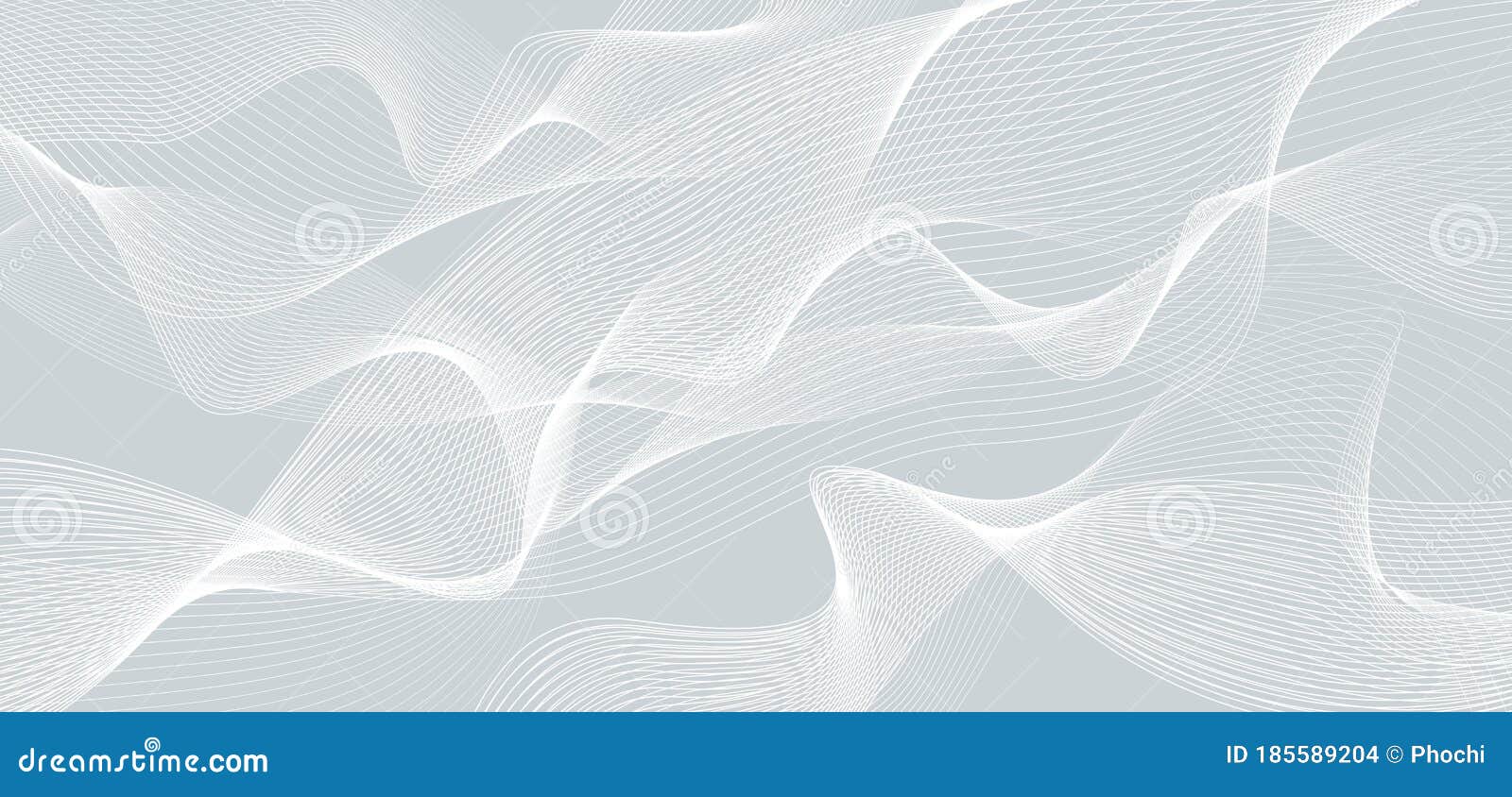 Abstract White Wave or Wavy Line Background and Texture Stock Vector ...