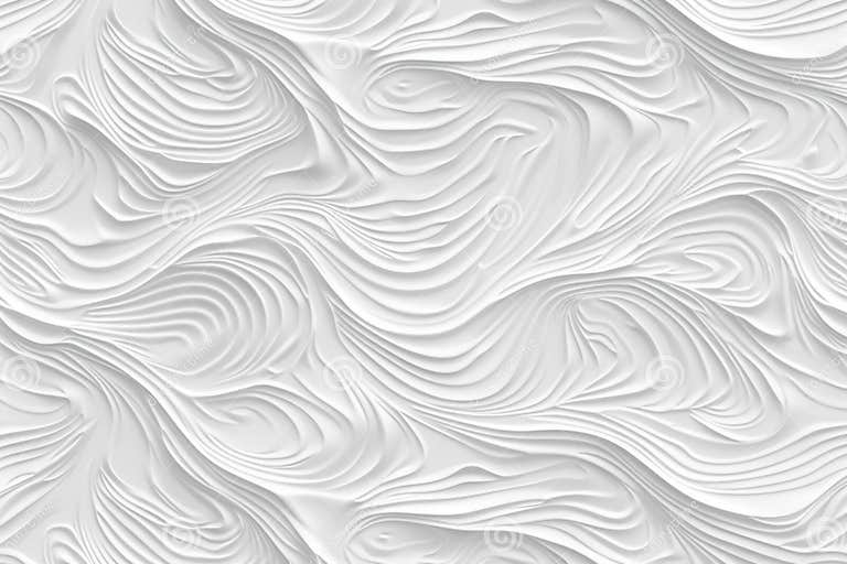 Abstract White Waves stock illustration. Illustration of elegant ...