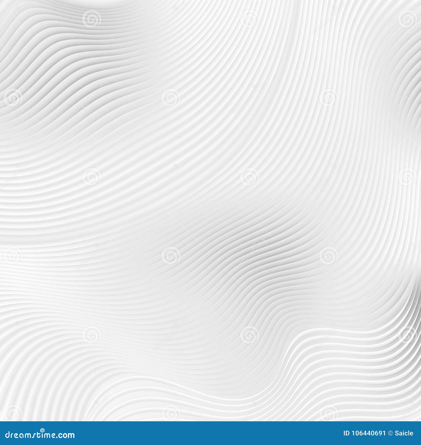 Abstract White Waves and Lines Pattern Stock Vector - Illustration of ...