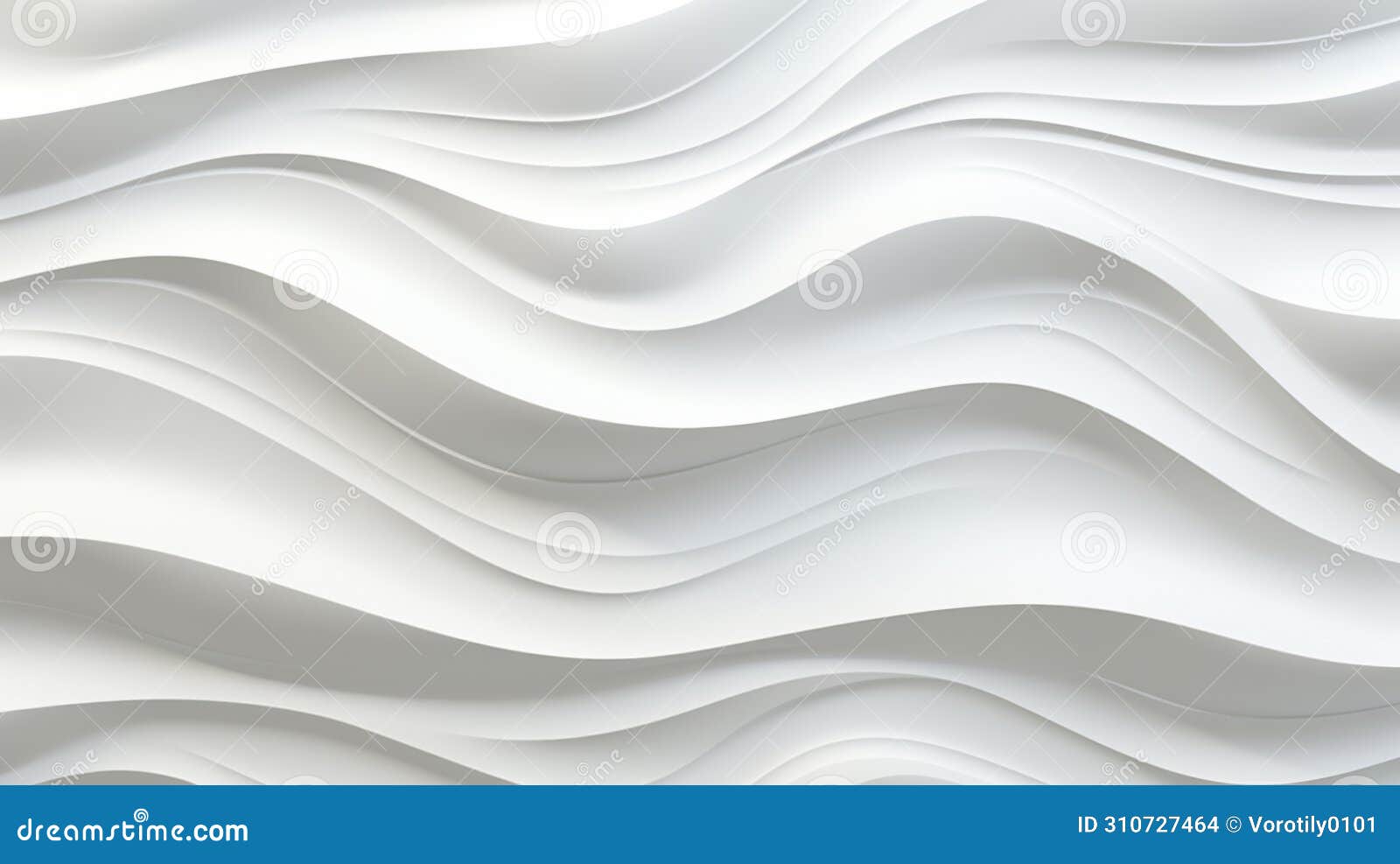 Abstract White Wavy Background. Texture of White Paint or Gypsum ...
