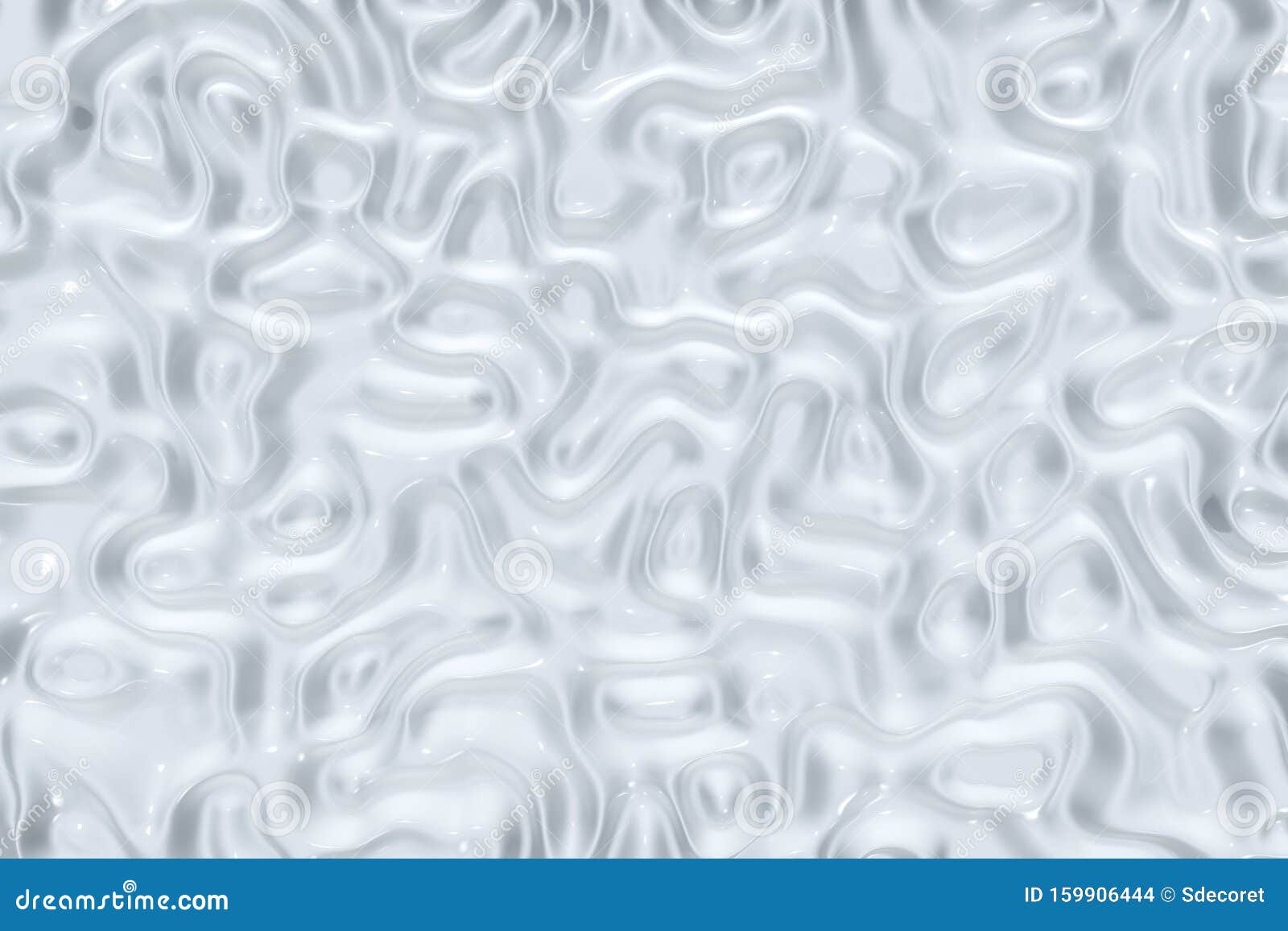 Abstract Wavy Liquid Texture Patterns 3D Rendering Stock Illustration ...