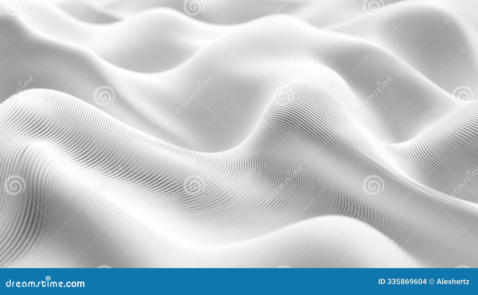 Abstract White Wavy Texture Stock Photo - Image of minimal, background ...