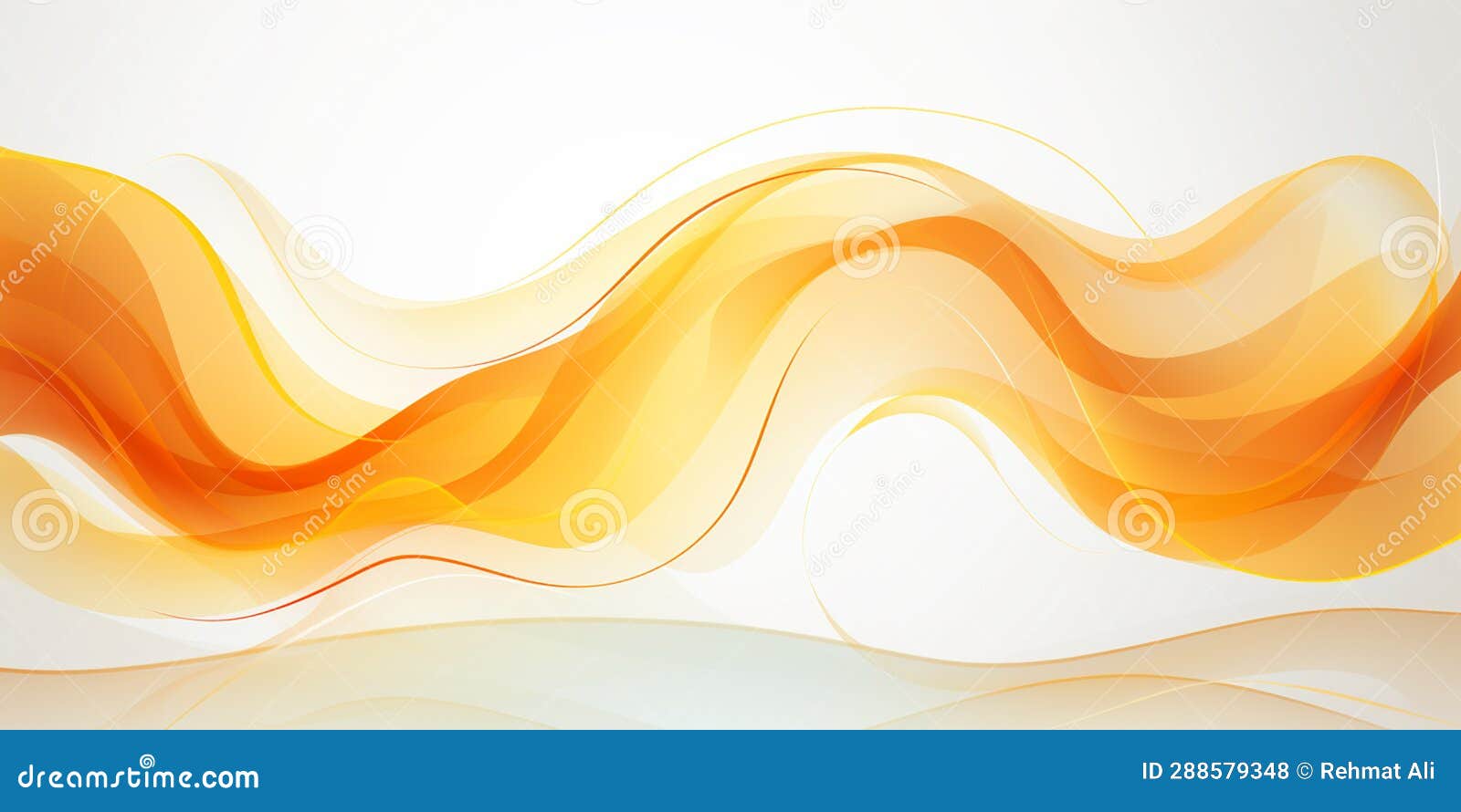 Abstract White and Yellow Background for Design Stock Illustration ...
