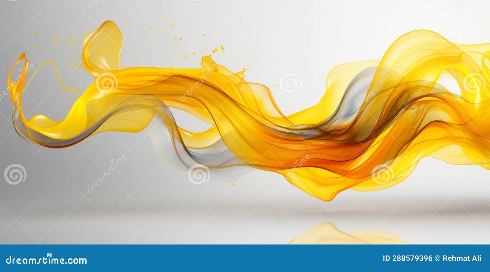 Abstract White and Yellow Background for Design Stock Illustration ...