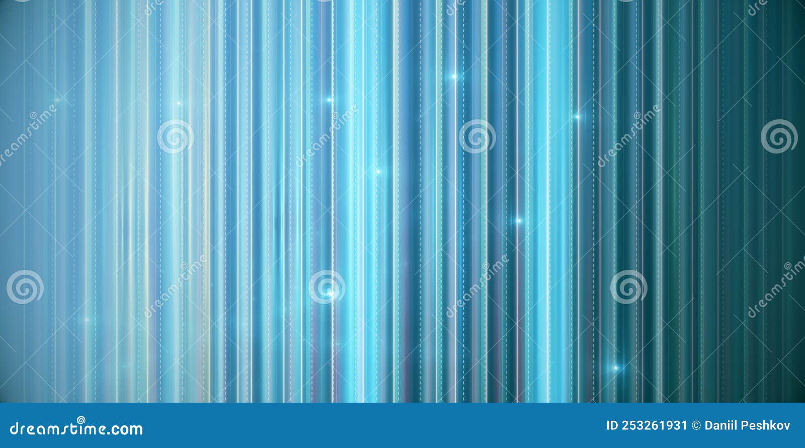 Abstract Wide Blue Tech Lines Background. Design and Technology Concept ...