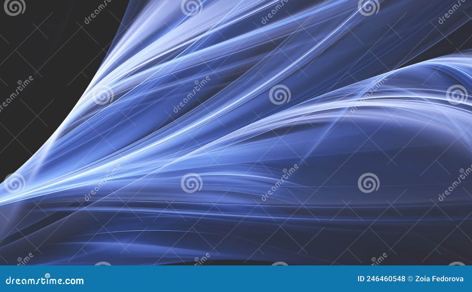 Abstract Widescreen Windy Background Stock Illustration - Illustration ...