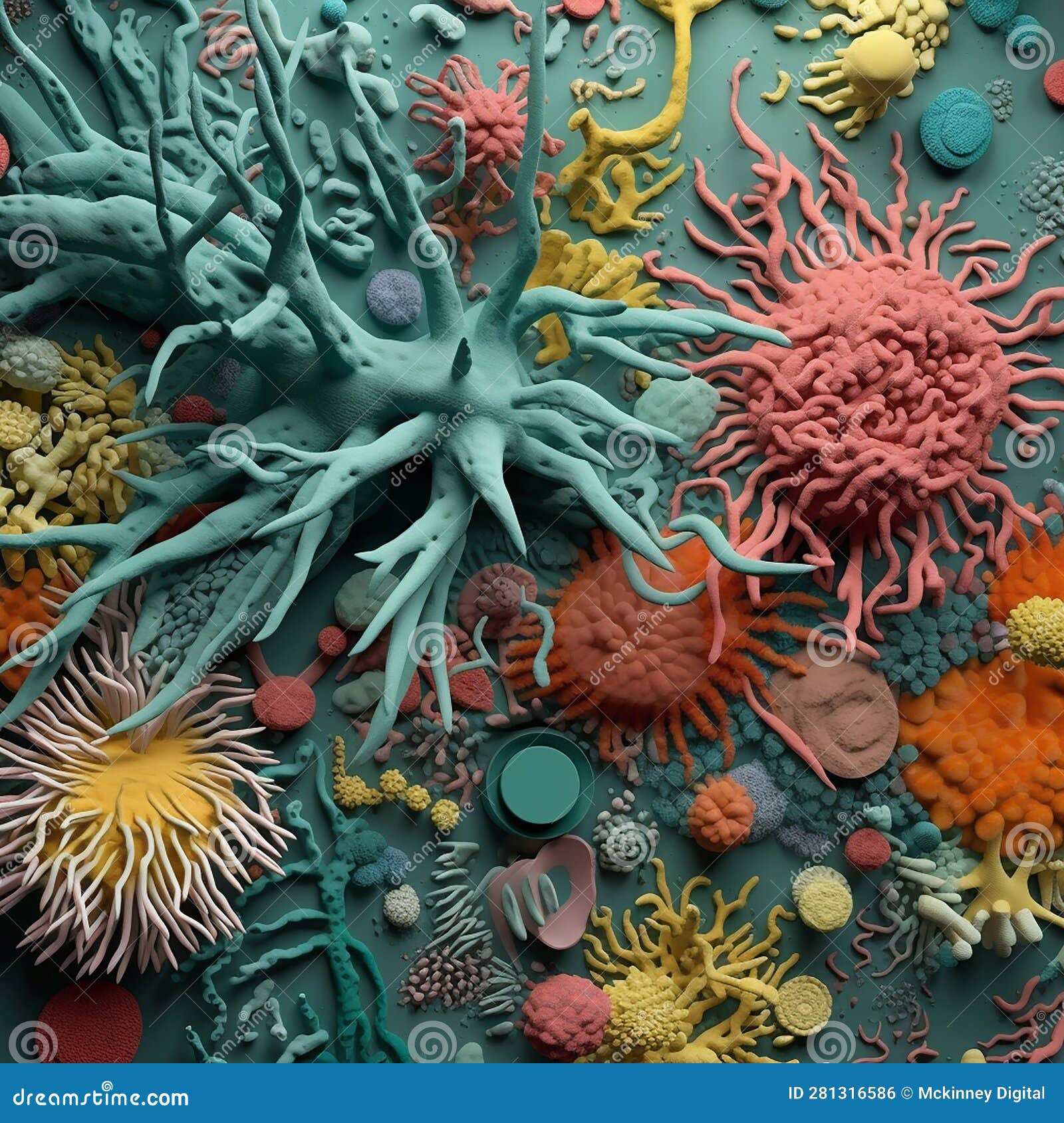 Weirdcore Bacterial Art. Created Using Ai Generative. Created Using Ai ...