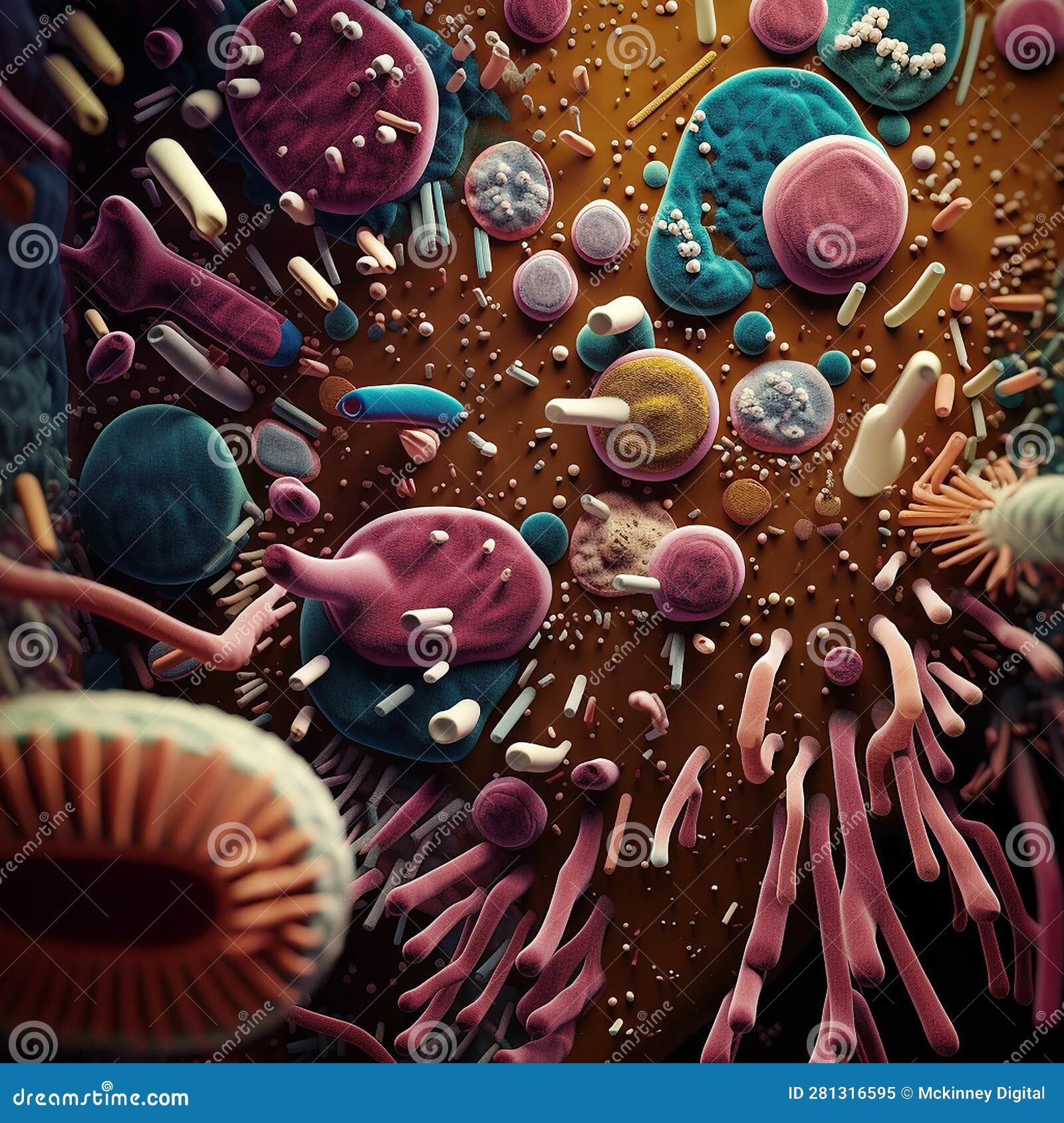 Weirdcore Bacterial Art. Created Using Ai Generative. Created Using Ai ...