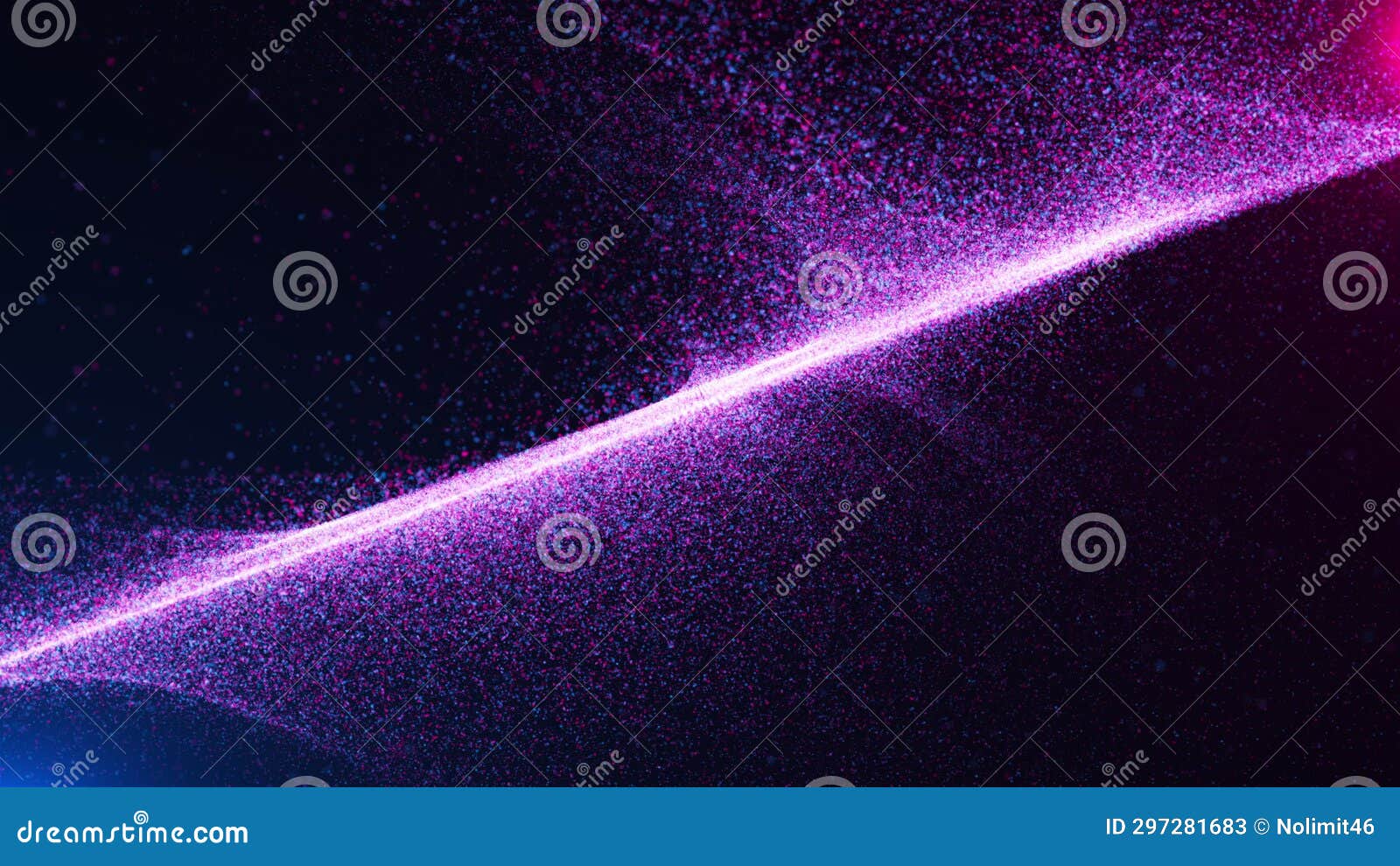 Abstract wind particles stock video. Video of animated - 297281683