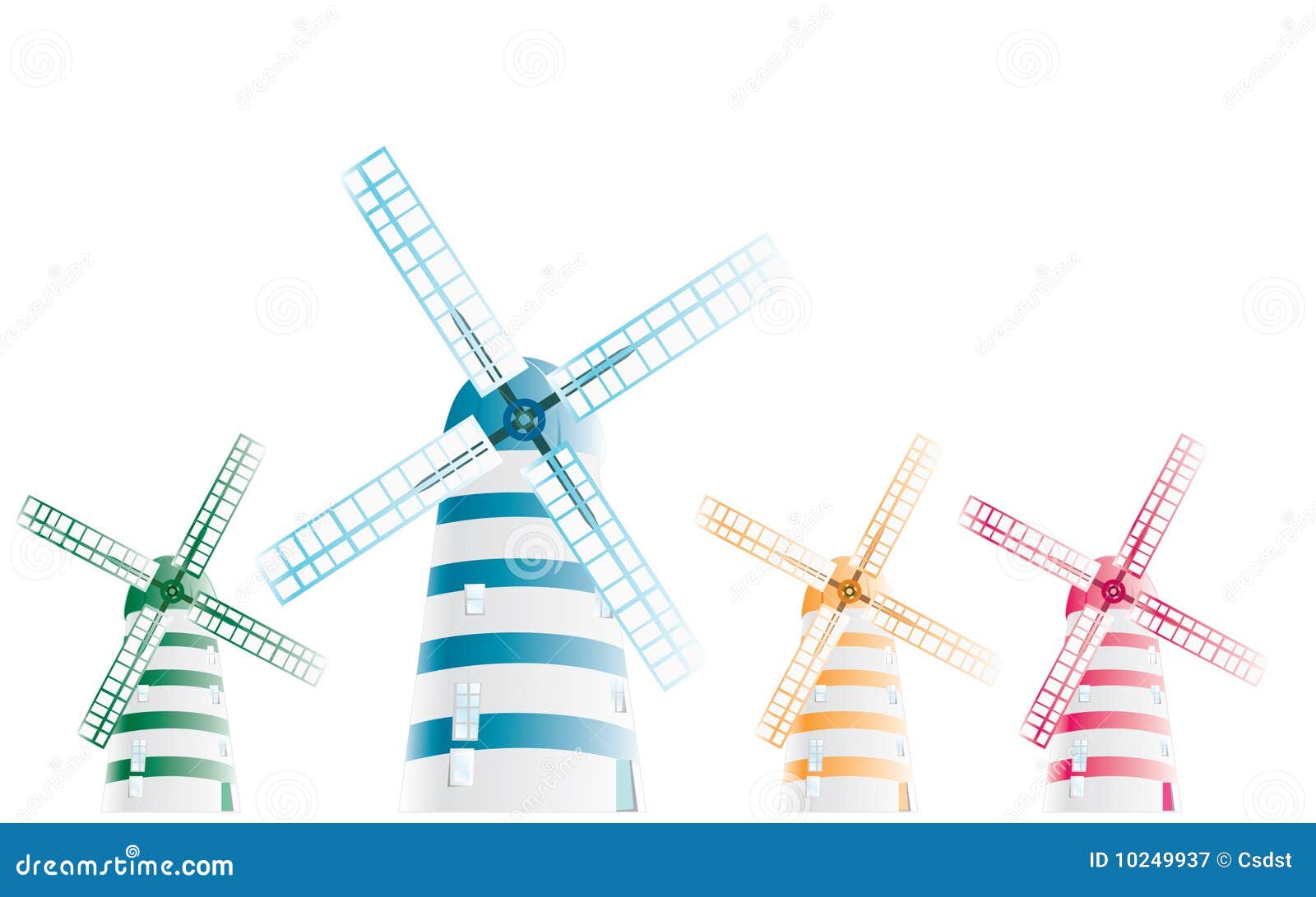 Abstract windmill pattern stock vector. Illustration of wind - 10249937