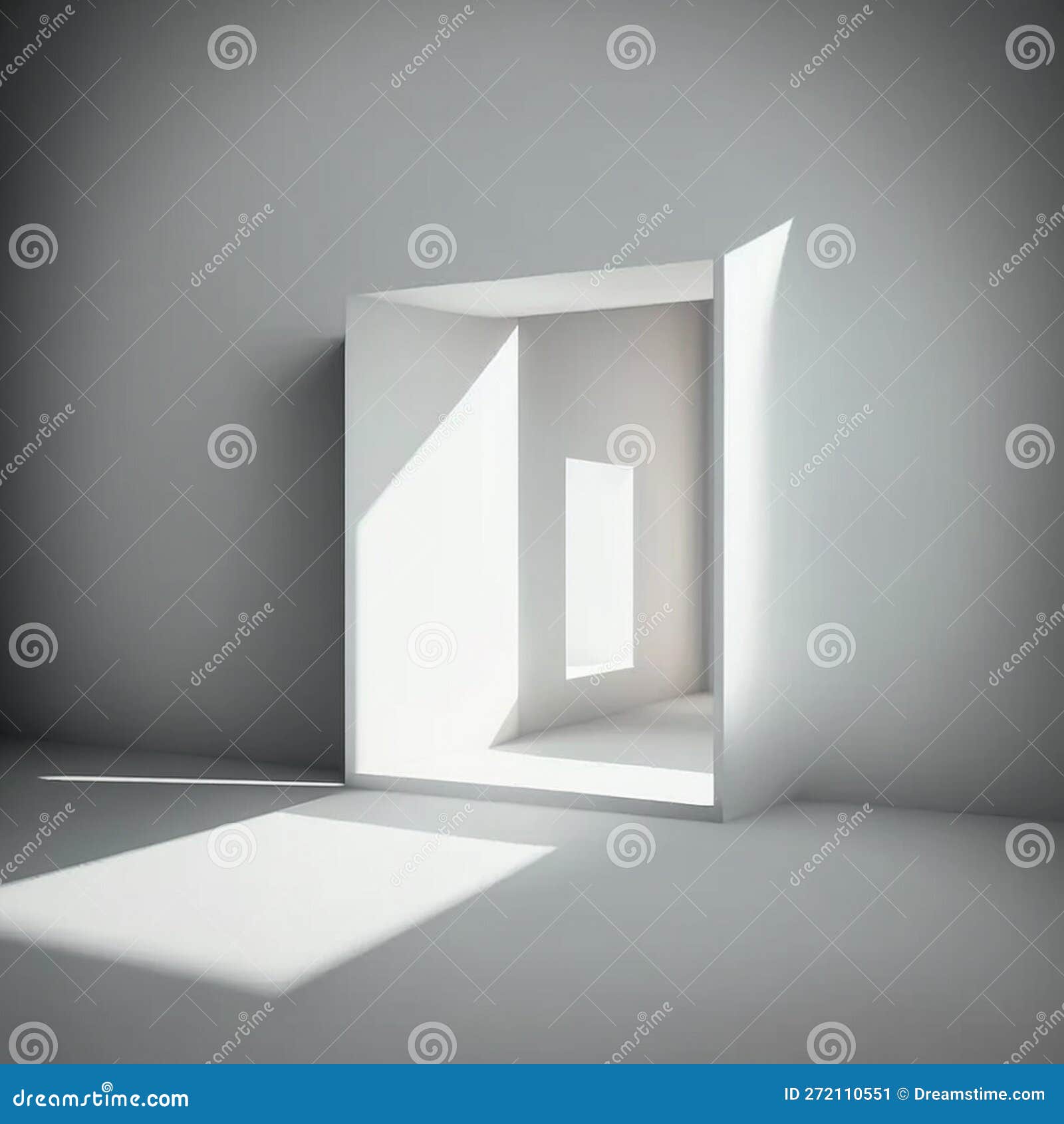 Abstract Window Overlay Shadow Sunlight Design, Generative AI Stock ...