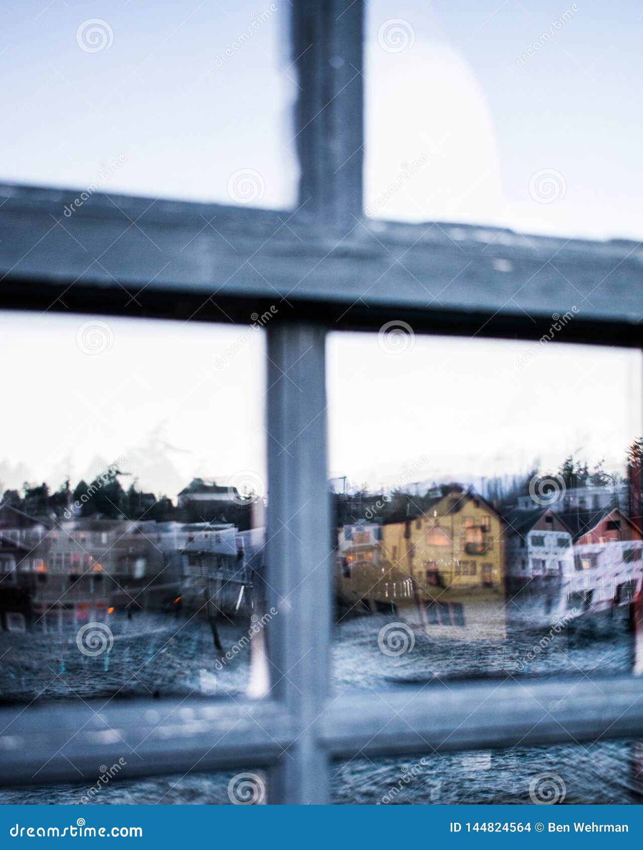 Abstract Window Distortion stock photo. Image of river - 144824564