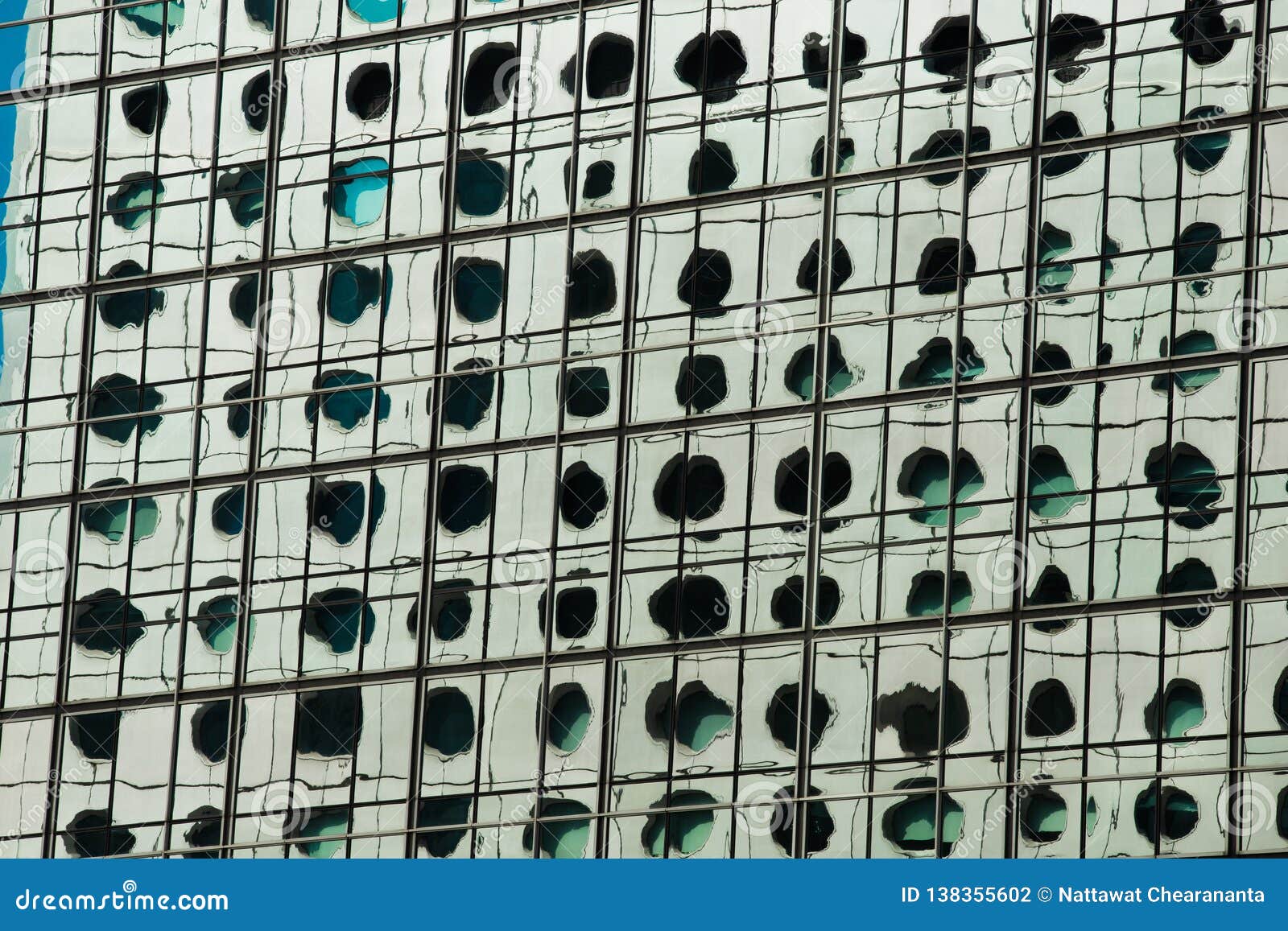 Abstract Windows Glass Fragment of Building Stock Photo - Image of ...