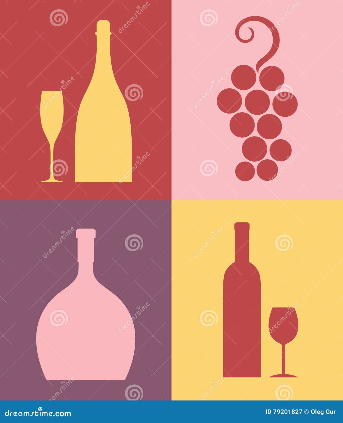 Abstract Wine stock vector. Illustration of fruit, alcohol - 79201827