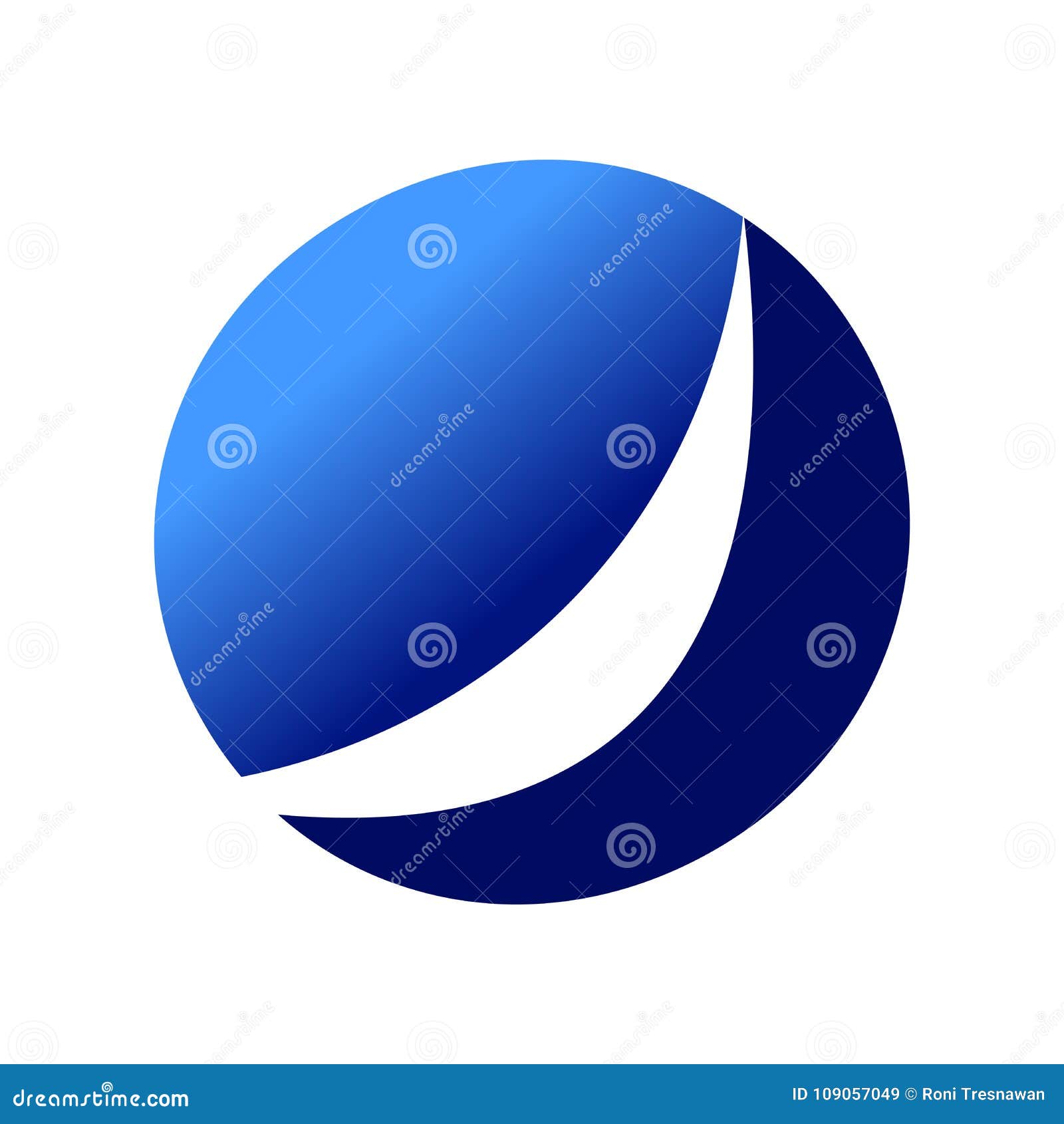 Abstract Wing Circle Emblem Stock Vector - Illustration of emblem ...