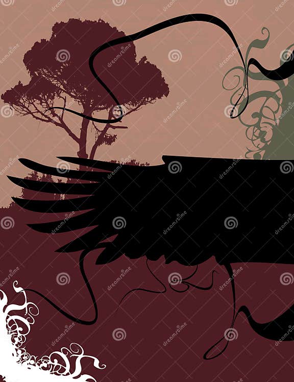 Abstract Wing Design stock illustration. Illustration of abstract - 6773333