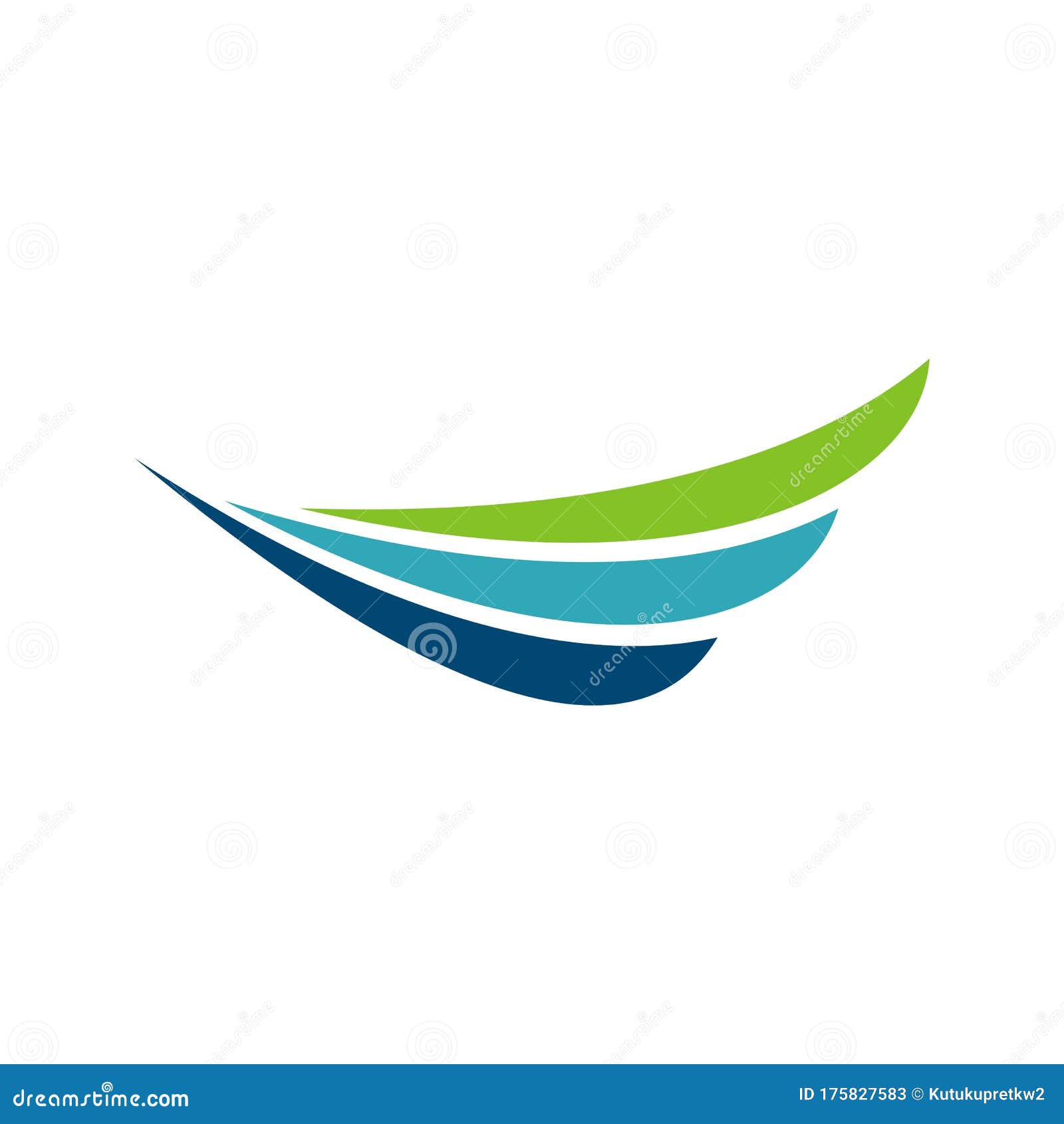 Abstract Wing Vector Logo Template Illustration Design. Vector EPS 10 ...