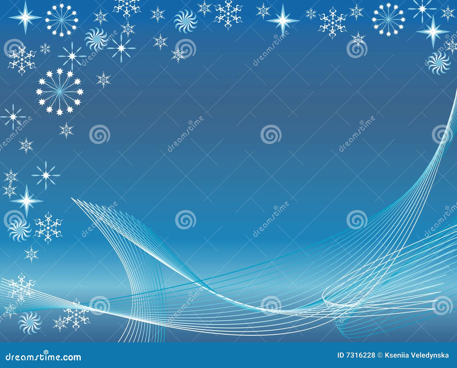 Abstract winter background stock vector. Illustration of clip - 7316228