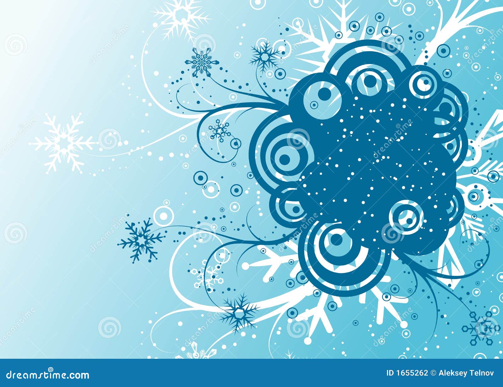 Abstract Winter Background, Vector Stock Vector - Illustration of ...