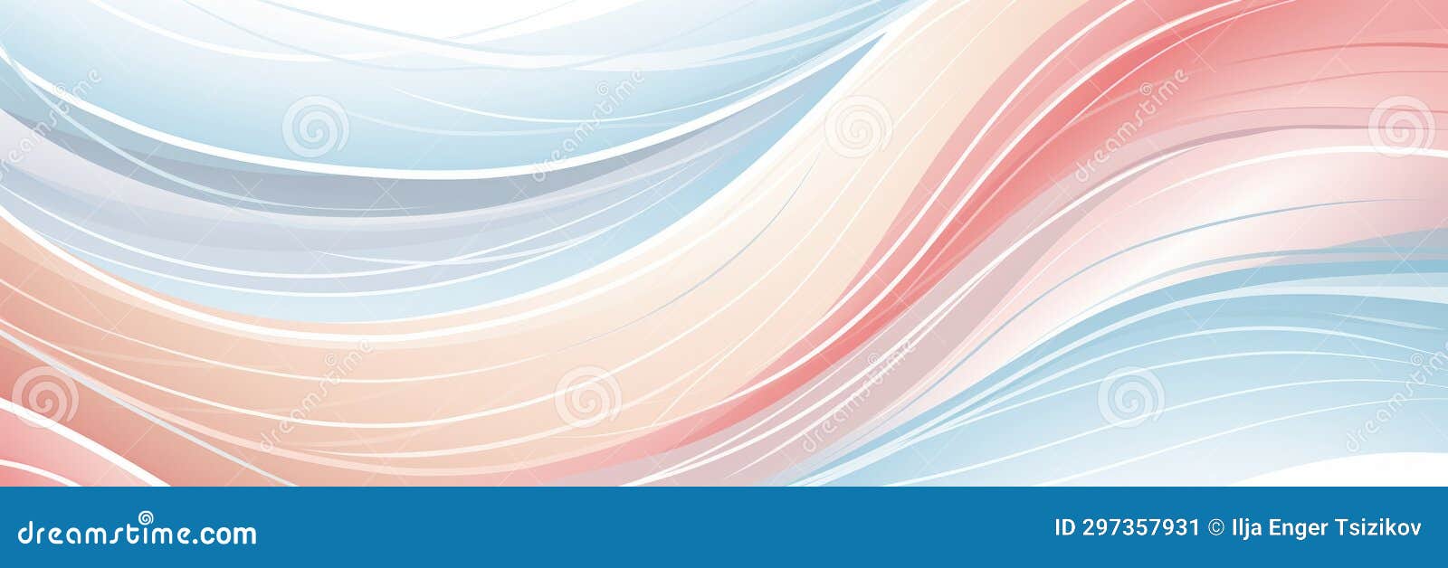 Abstract Winter Pastel Lines Background with Soft, Ethereal Colors and ...