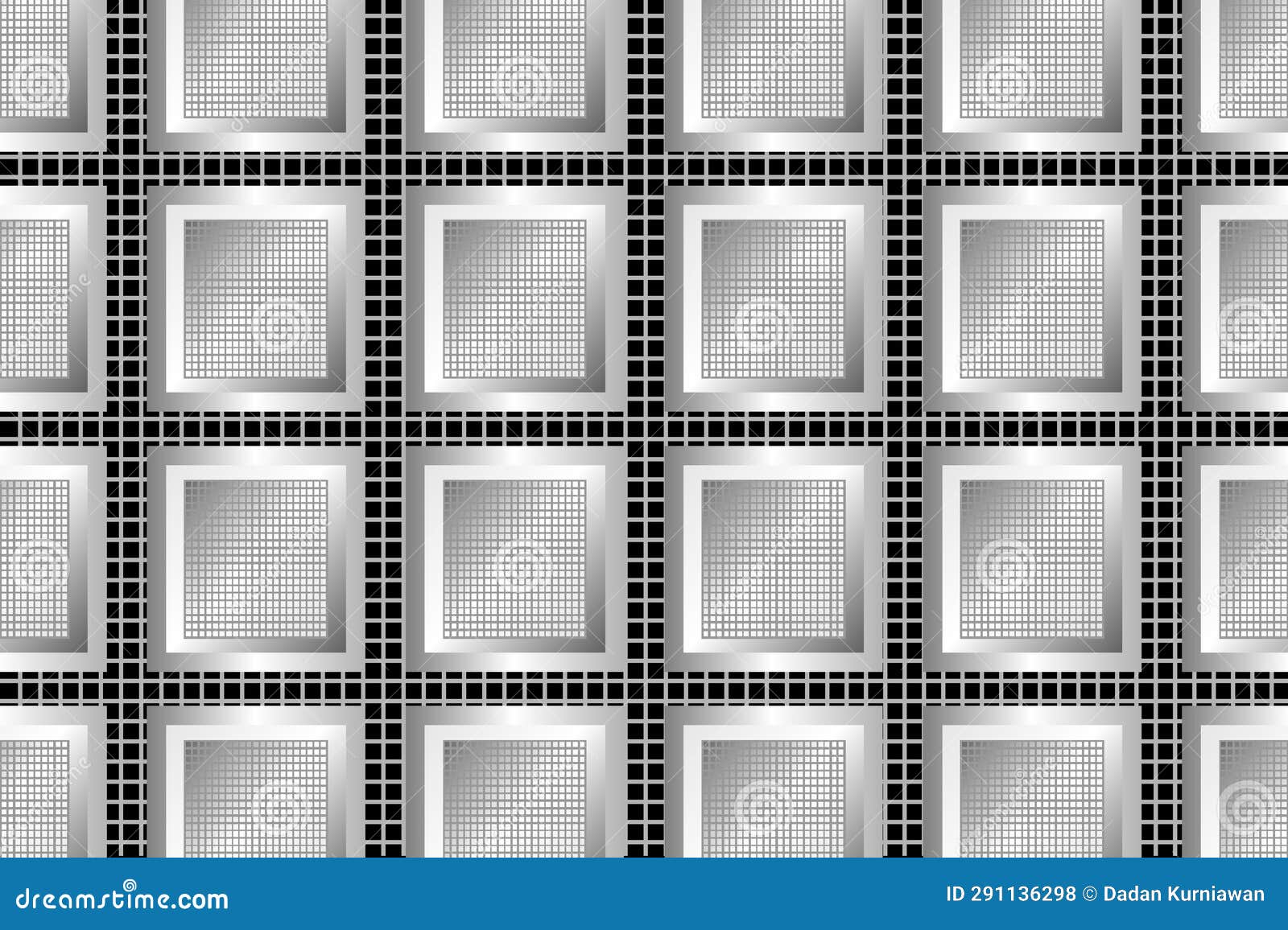Abstract Wire Mesh on a Silver Background. Stock Illustration ...