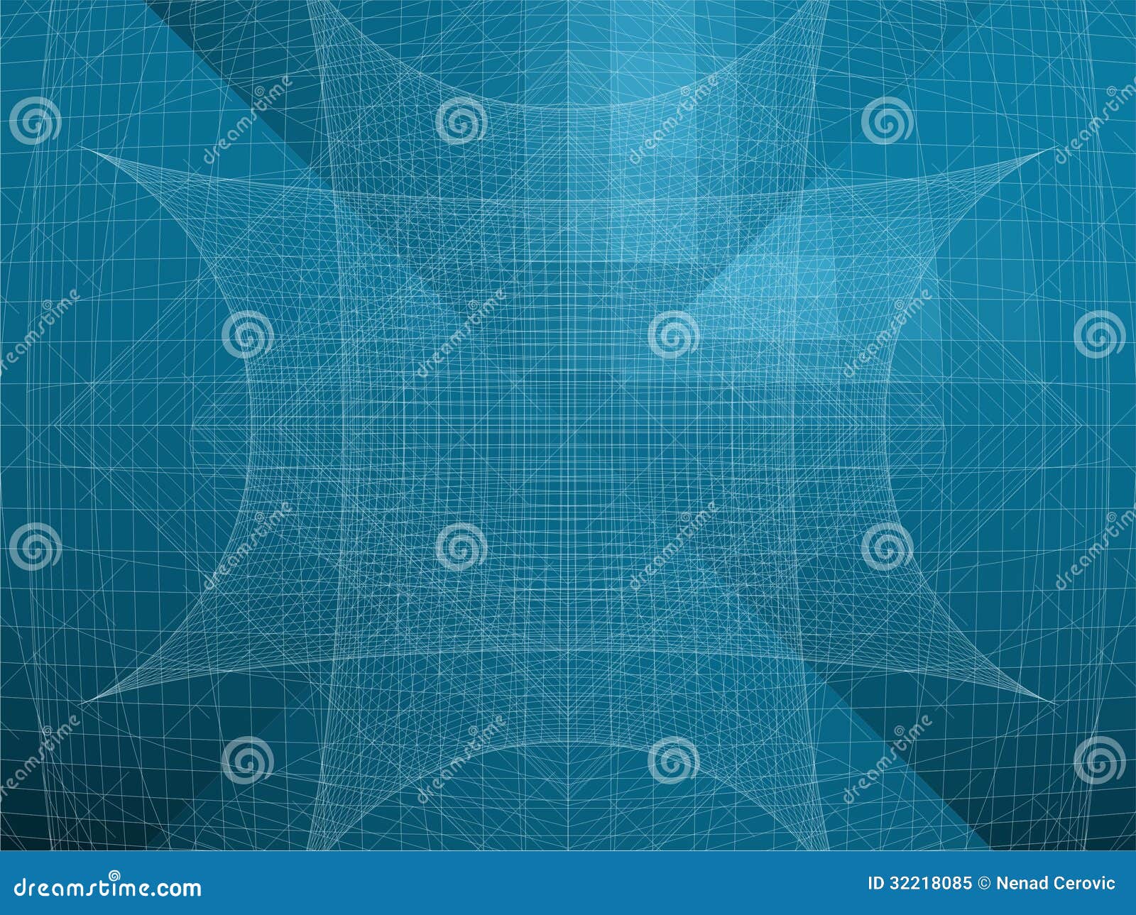 Abstract Wire Wiht Dots And Lines Background Communication. Scientific ...