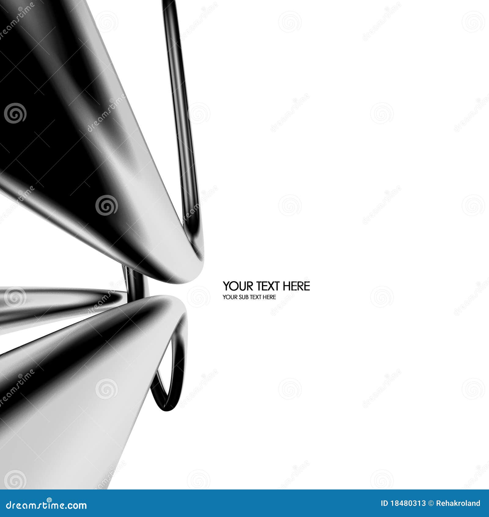 Abstract Wire on White Background Stock Illustration - Illustration of ...