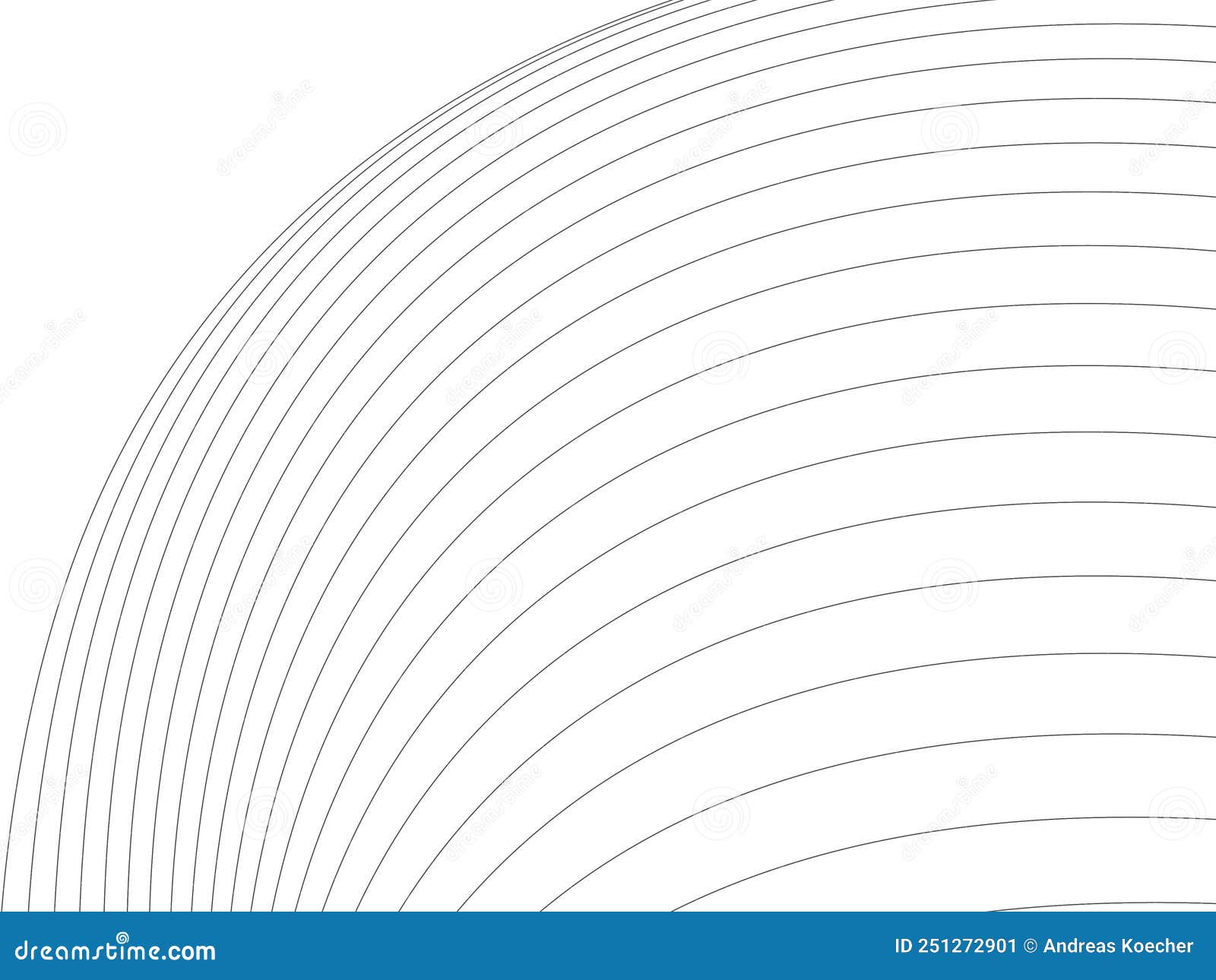 Abstract Wireframe Arch. Architecture Wave in 3d Stock Illustration ...