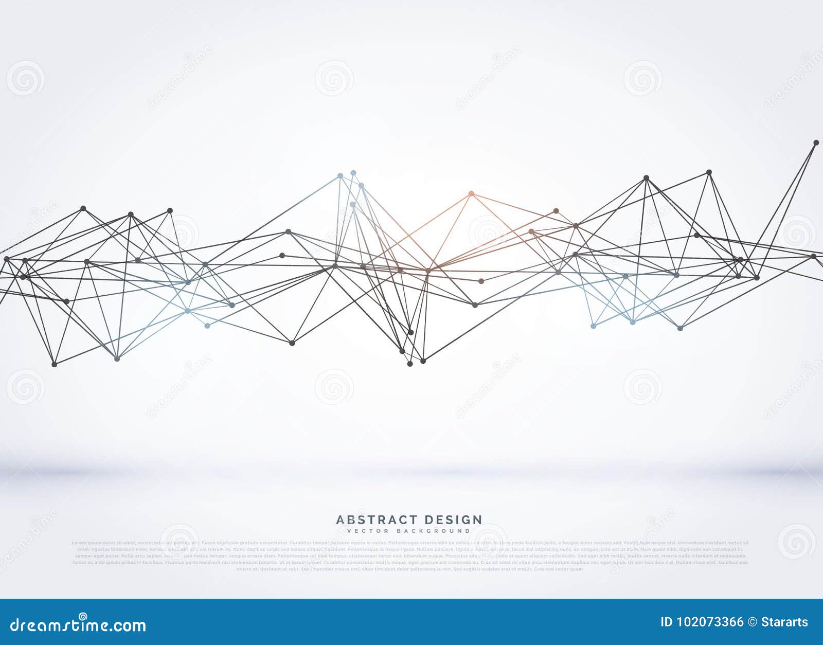 Abstract Wireframe Mesh on White Background Stock Vector - Illustration ...