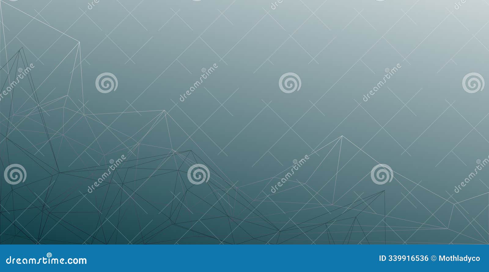 Abstract Wireframe Technology Background, Presentation Banner or Cover ...
