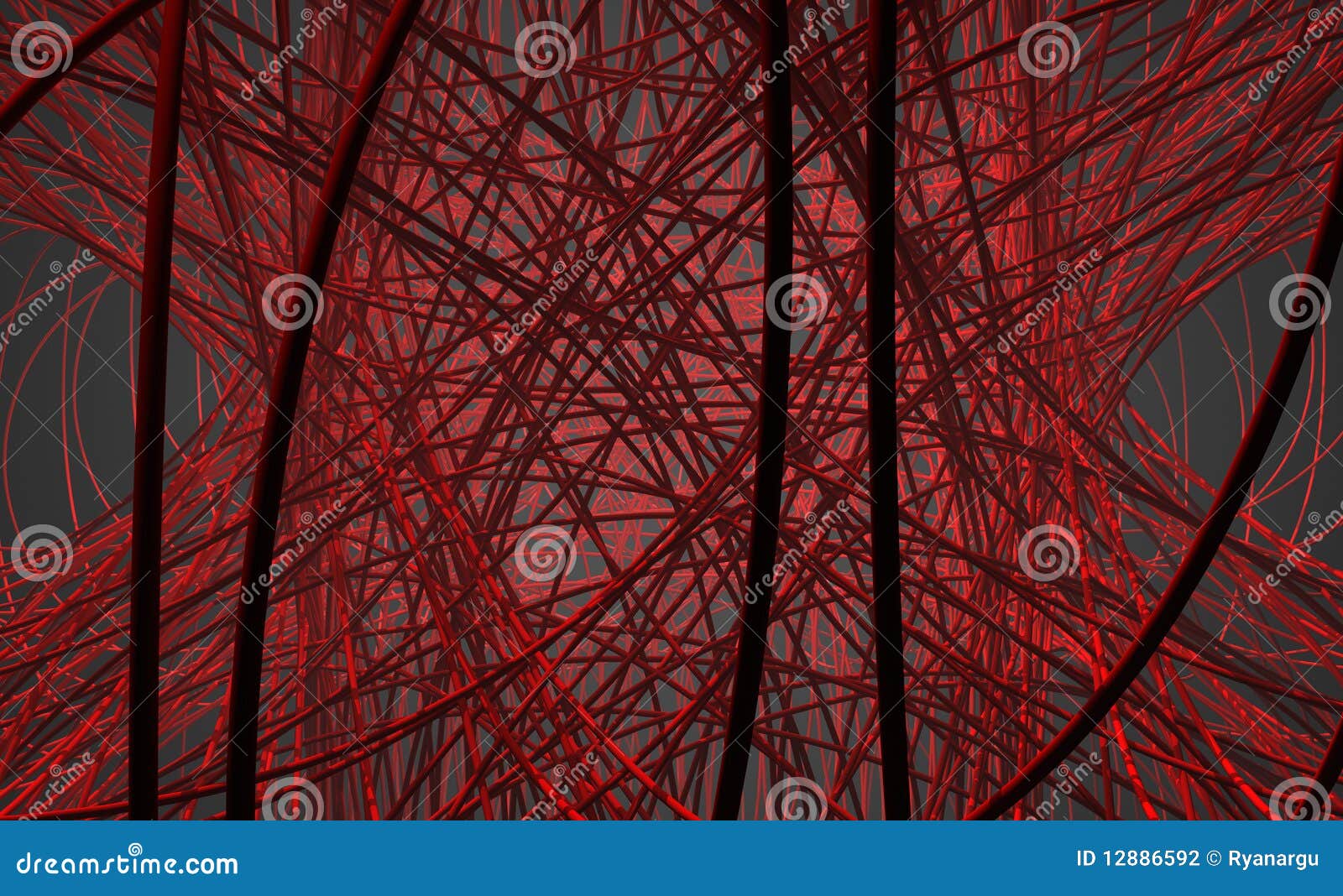 Abstract Wires stock illustration. Illustration of black - 12886592