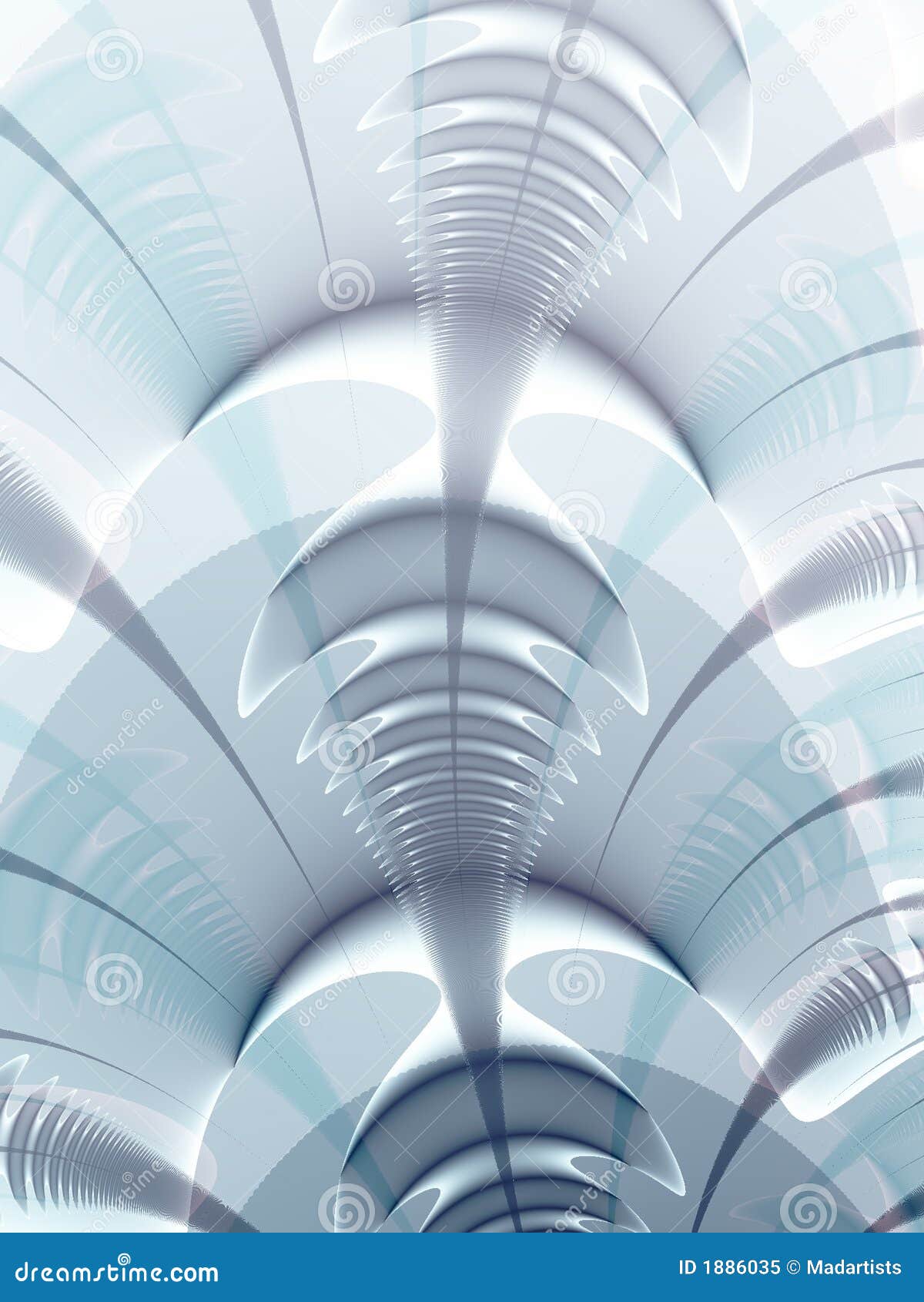 Abstract Wispy Textures Blue Picture. Image: 1886035