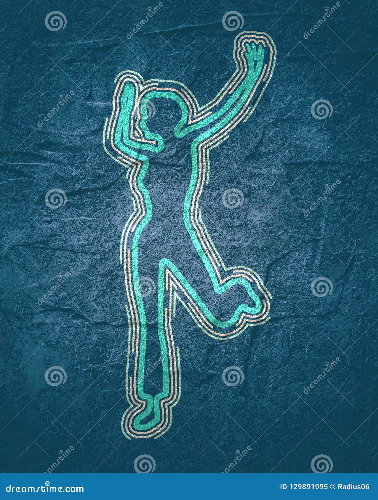 Abstract lady silhouette stock illustration. Illustration of concept ...