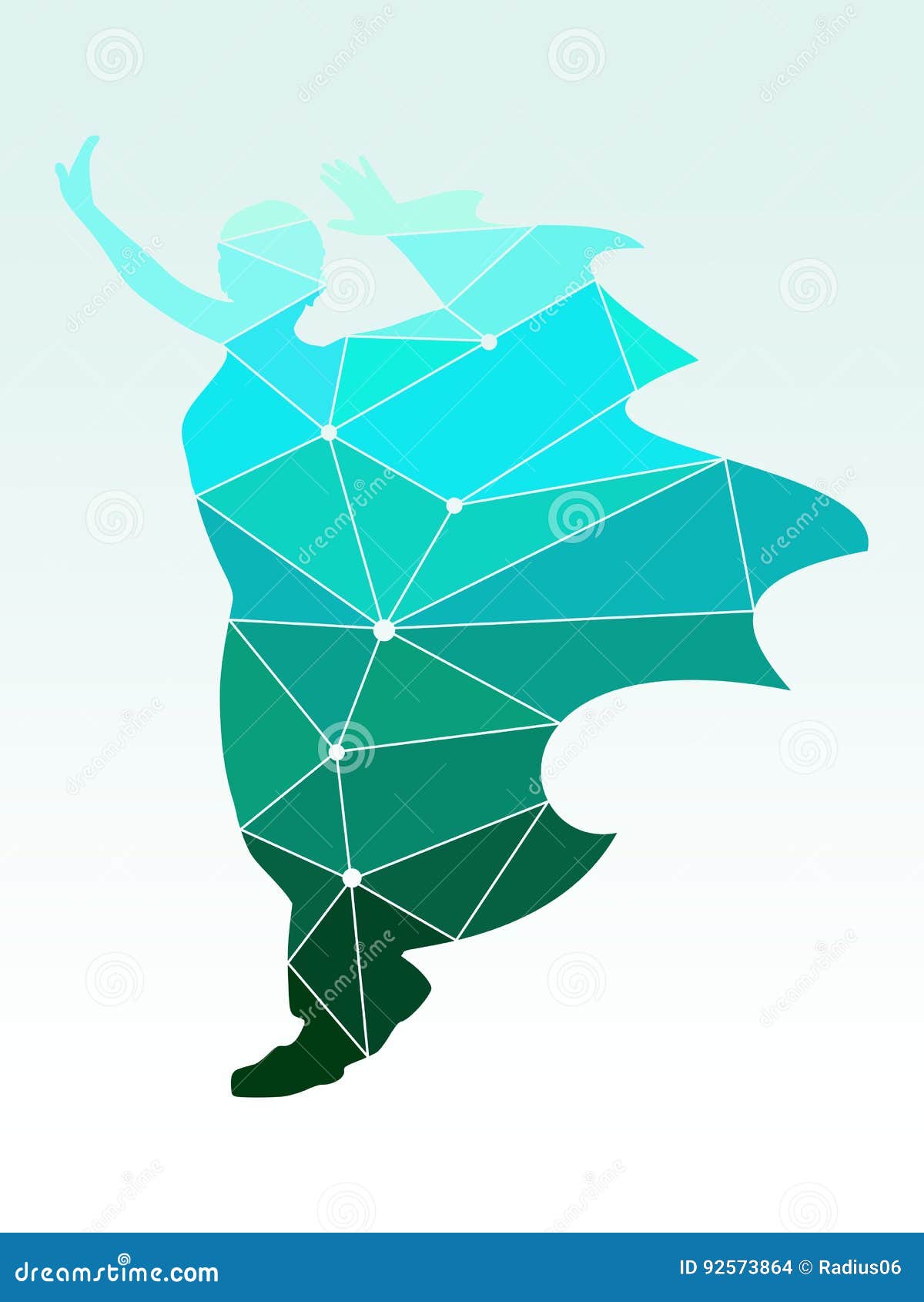 Abstract Women in Dancing Pose Stock Vector - Illustration of beautiful ...