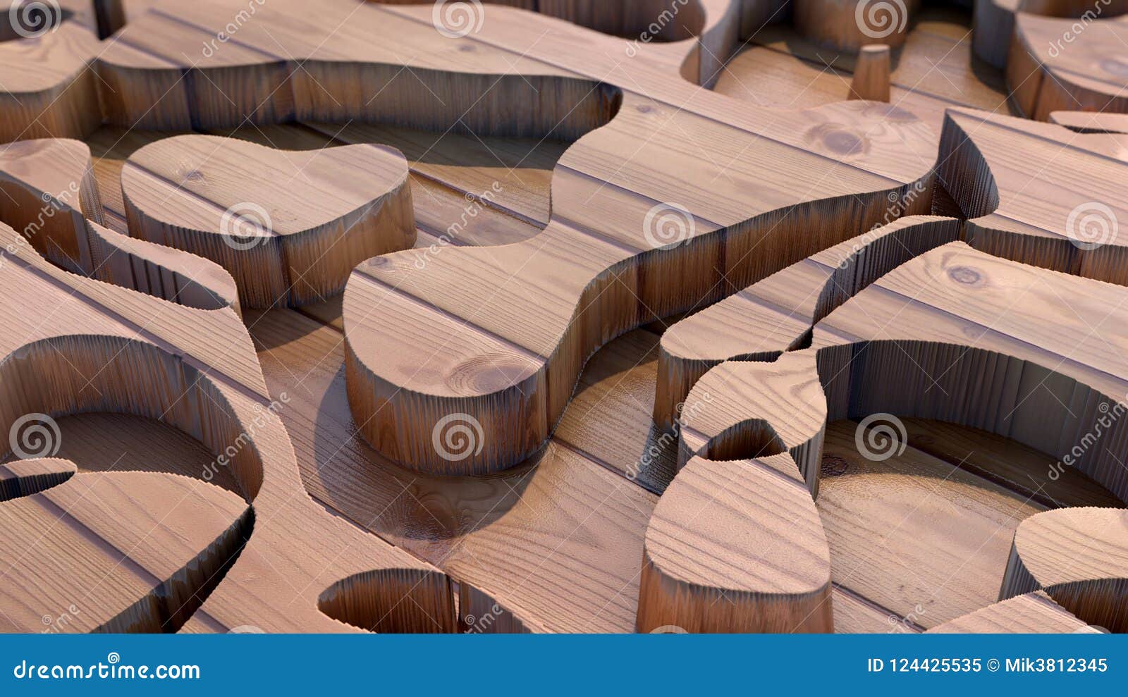 Abstract wood carved stock illustration. Illustration of carved - 124425535
