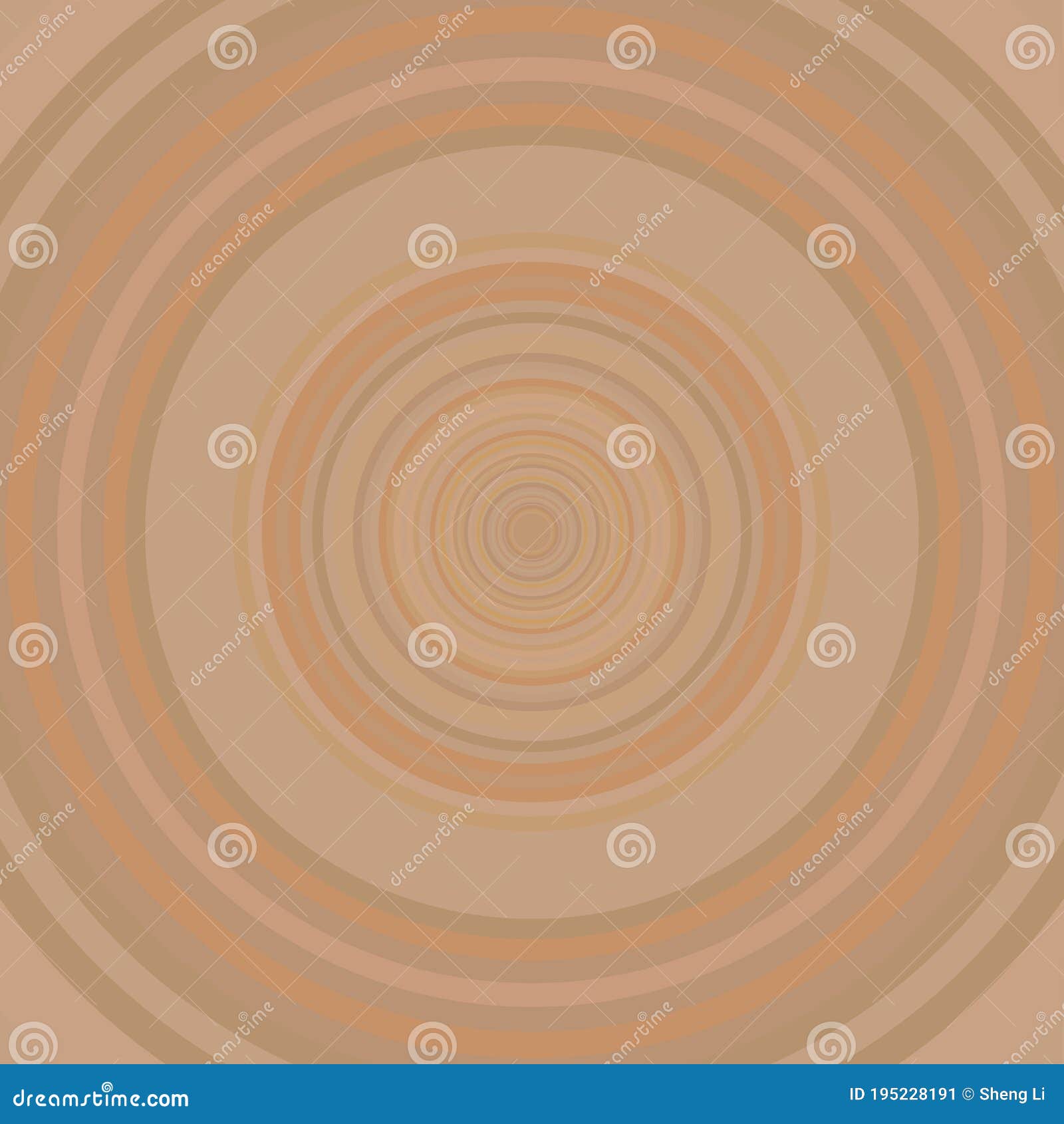 Abstract Wood Colors Ring Background Template, Growth Ring Stock Vector ...