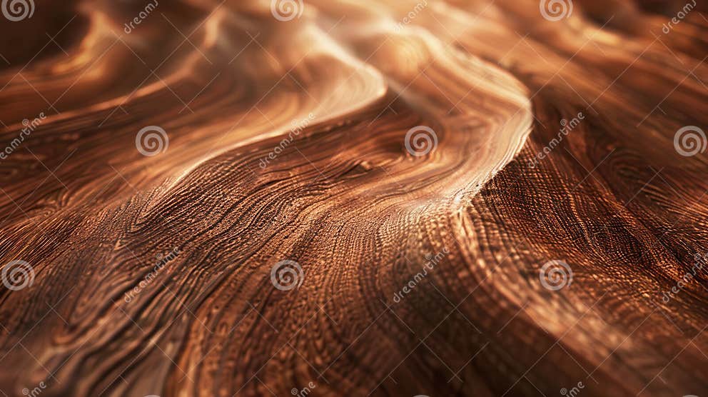 Abstract Wood Grain Pattern with Wavy Texture and Light Reflection ...