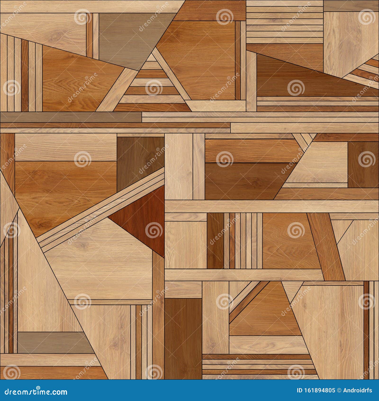 Abstract Wood Pattern Parquet Texture Brown Stock Illustration ...