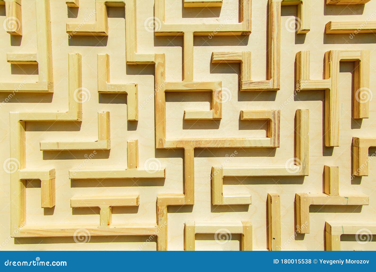 Wooden Maze Game Stock Image | CartoonDealer.com #23227315