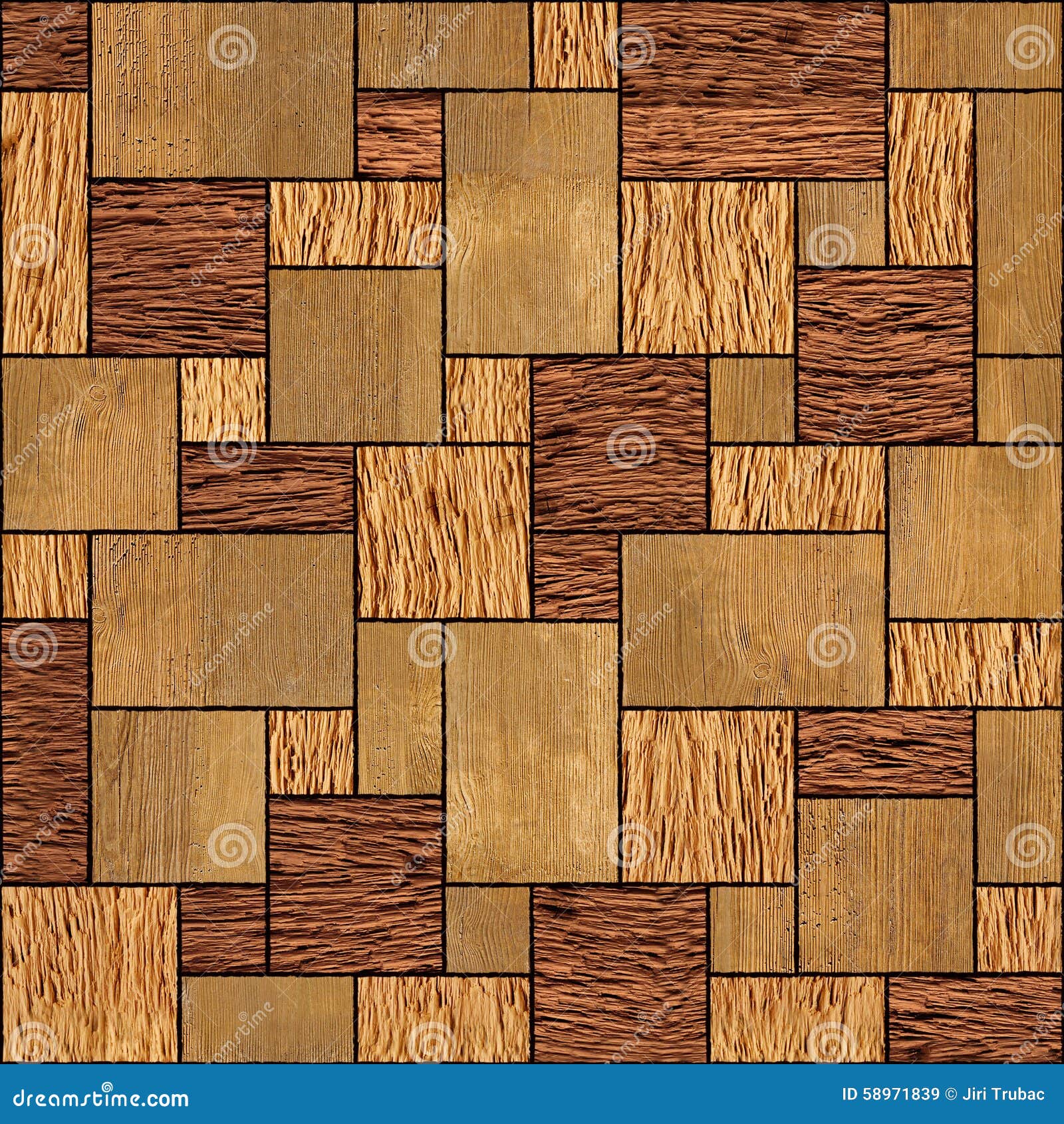Abstract Wooden Paneling Pattern - Seamless Background - Wood De Stock ...
